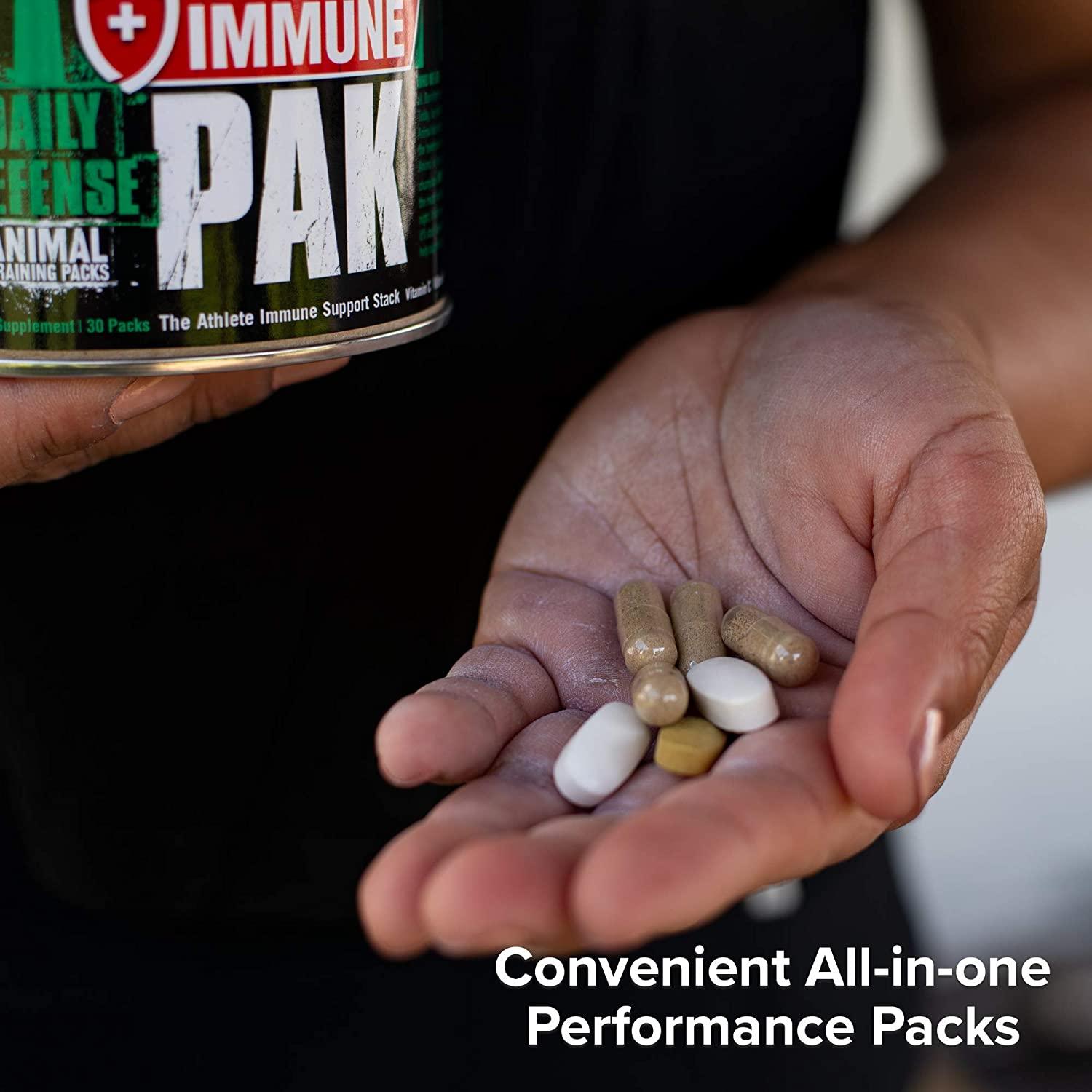 Animal Immune Pak - Zinc, Vitamin C, Vitamin D, Olive Leaf Extract ...