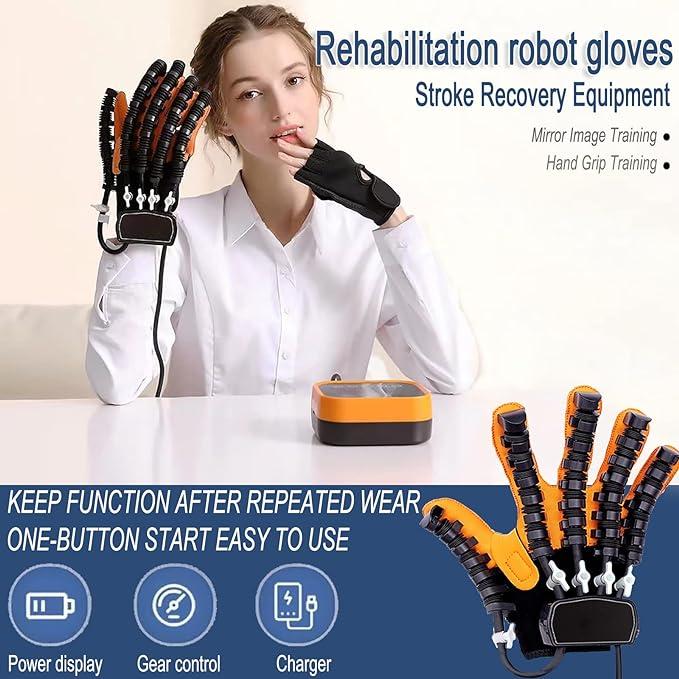 Good1Lu Rehabilitation Robot Gloves - Electric Hand Therapy Recovery ...