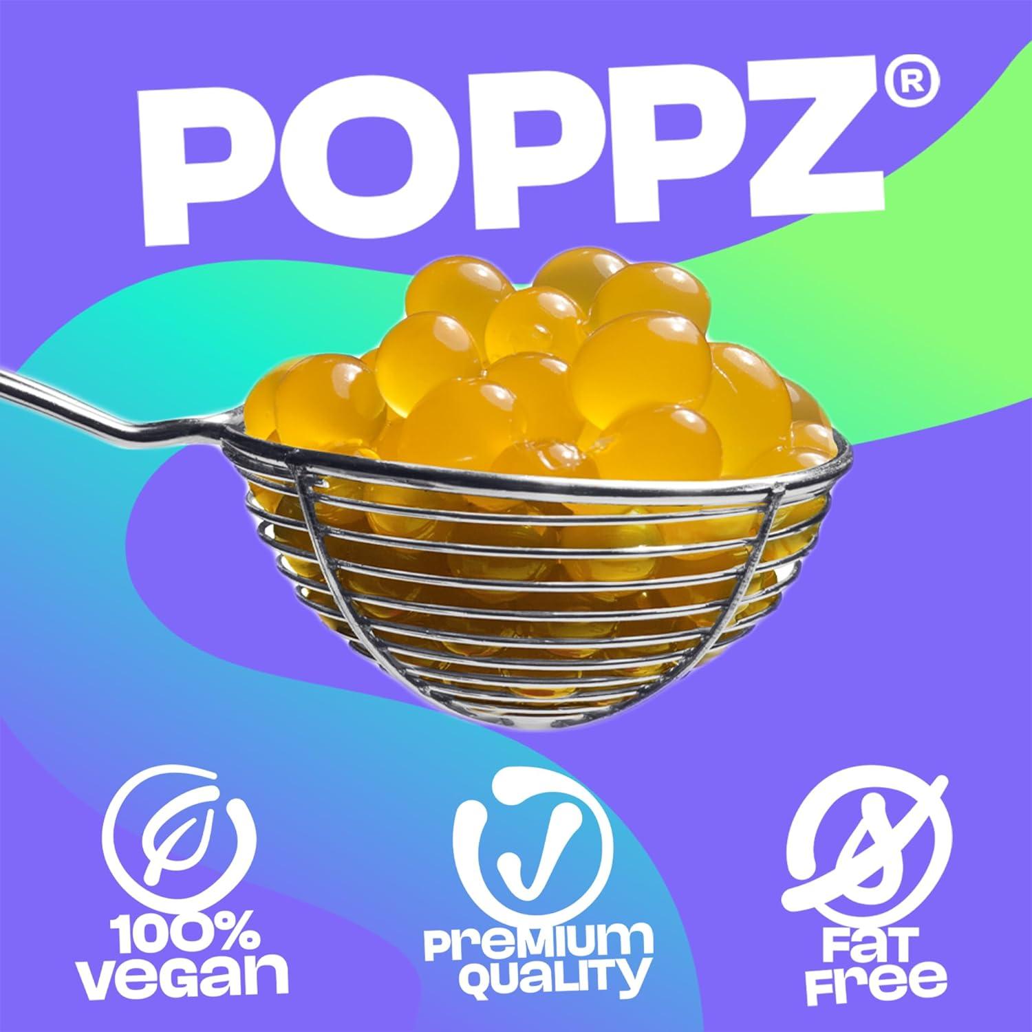 POPZ Popping Boba Fruit Pearls for Bubble Tea - Mango Flavor | 450g ...