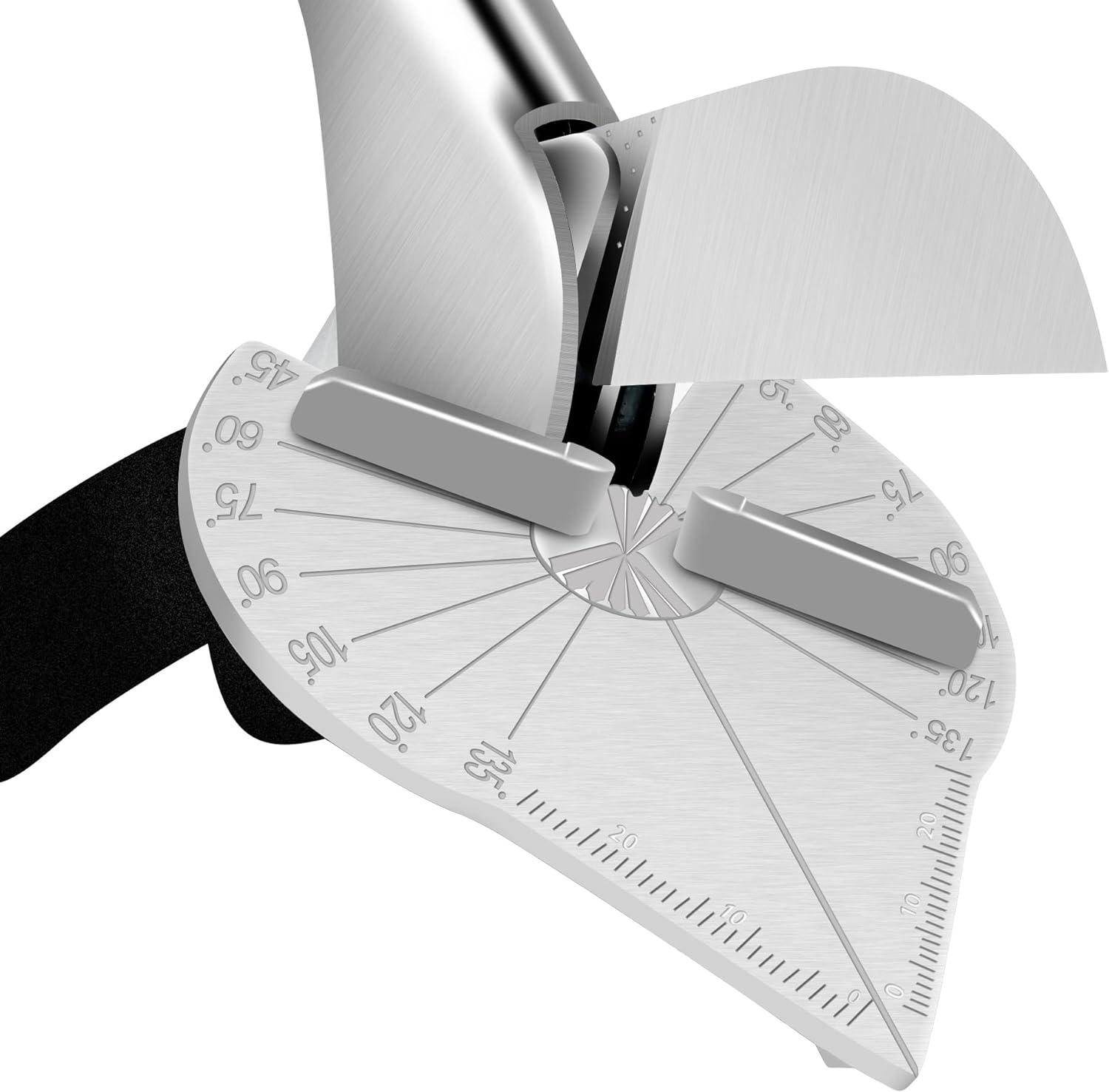 FLORA GUARD Miter Shears - 45 to 135 Degree Multi Angle Trim Cutter ...