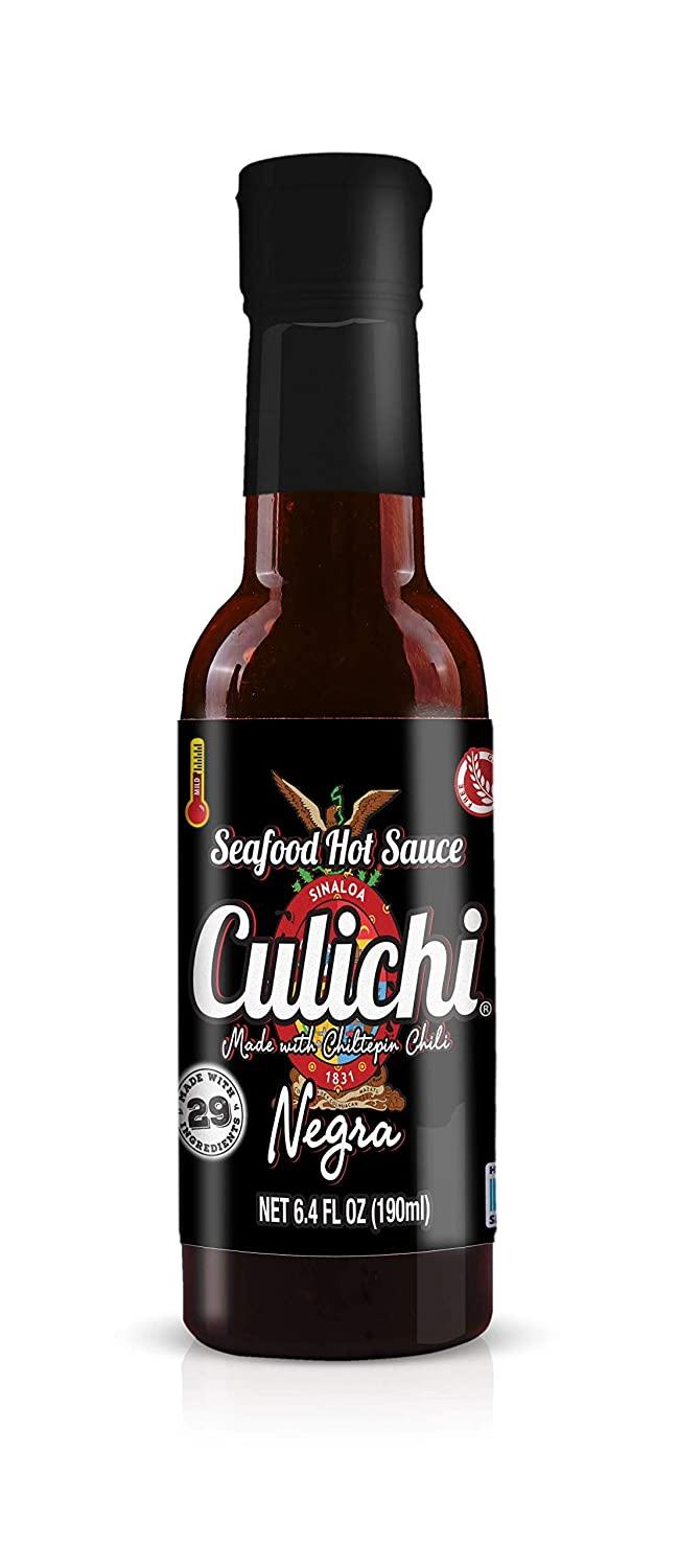 Salsa Culichi Negra/ Seafood Sauce 6.4oz - Pack of 4 Bottles | Buy Now ...