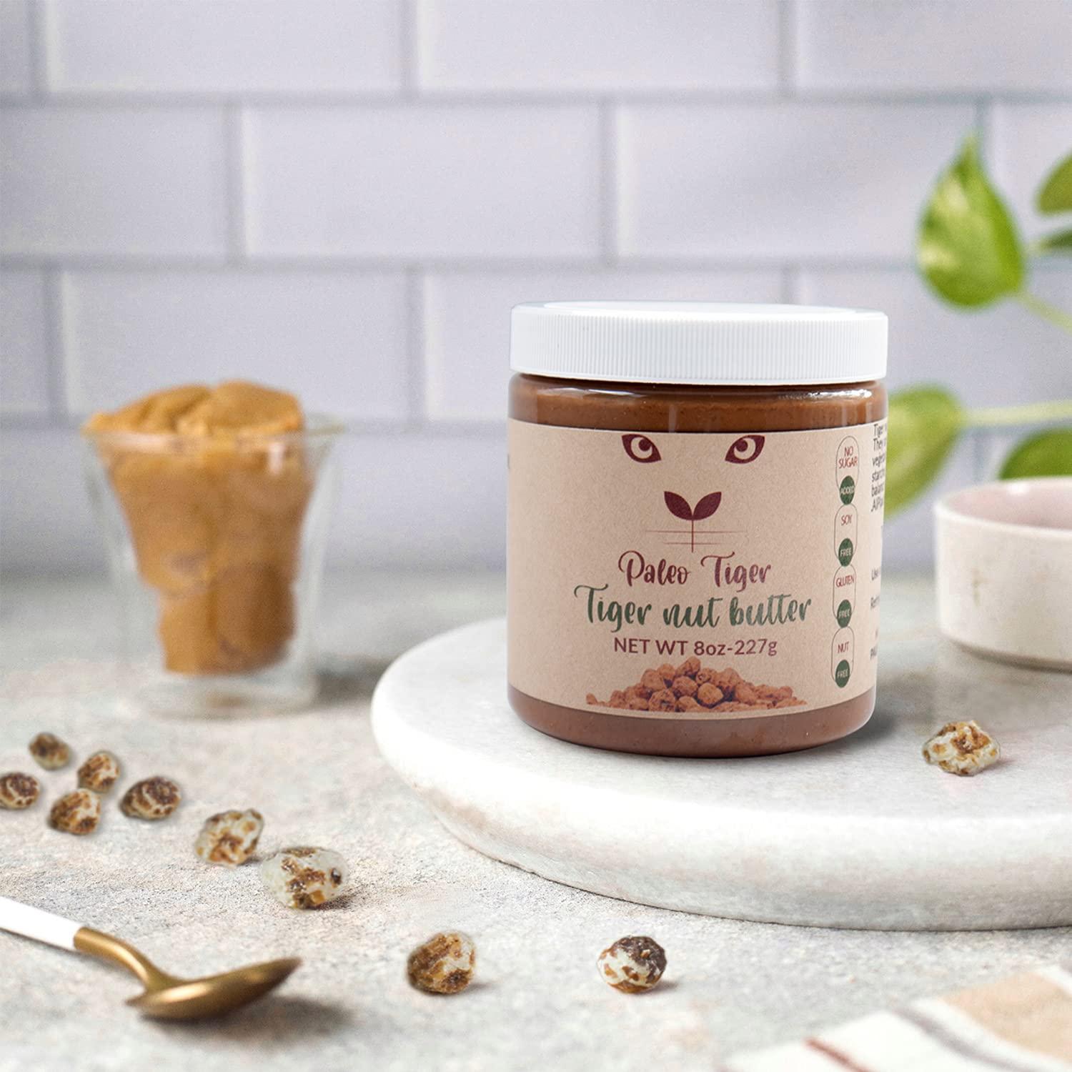 Paleo Tiger Nut Butter - Nut-Free, Prebiotic Ingredients, No Sugar ...