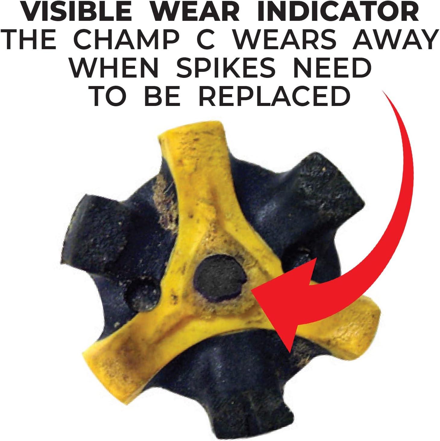 Champ Scorpion Stinger Golf Spikes Black/Yellow - Premium Performance | Buy Now with Express ...