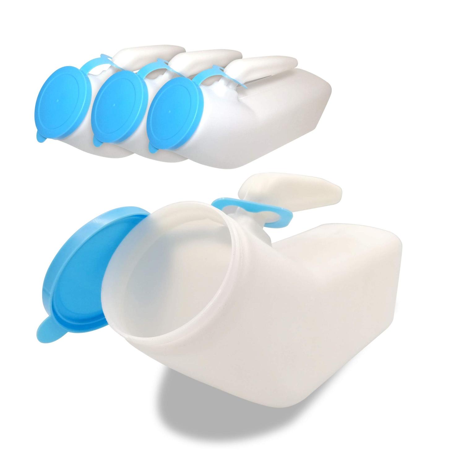 JJ CARE Men's Portable Urinal - Spill-Proof Urine Bottle for Travel ...