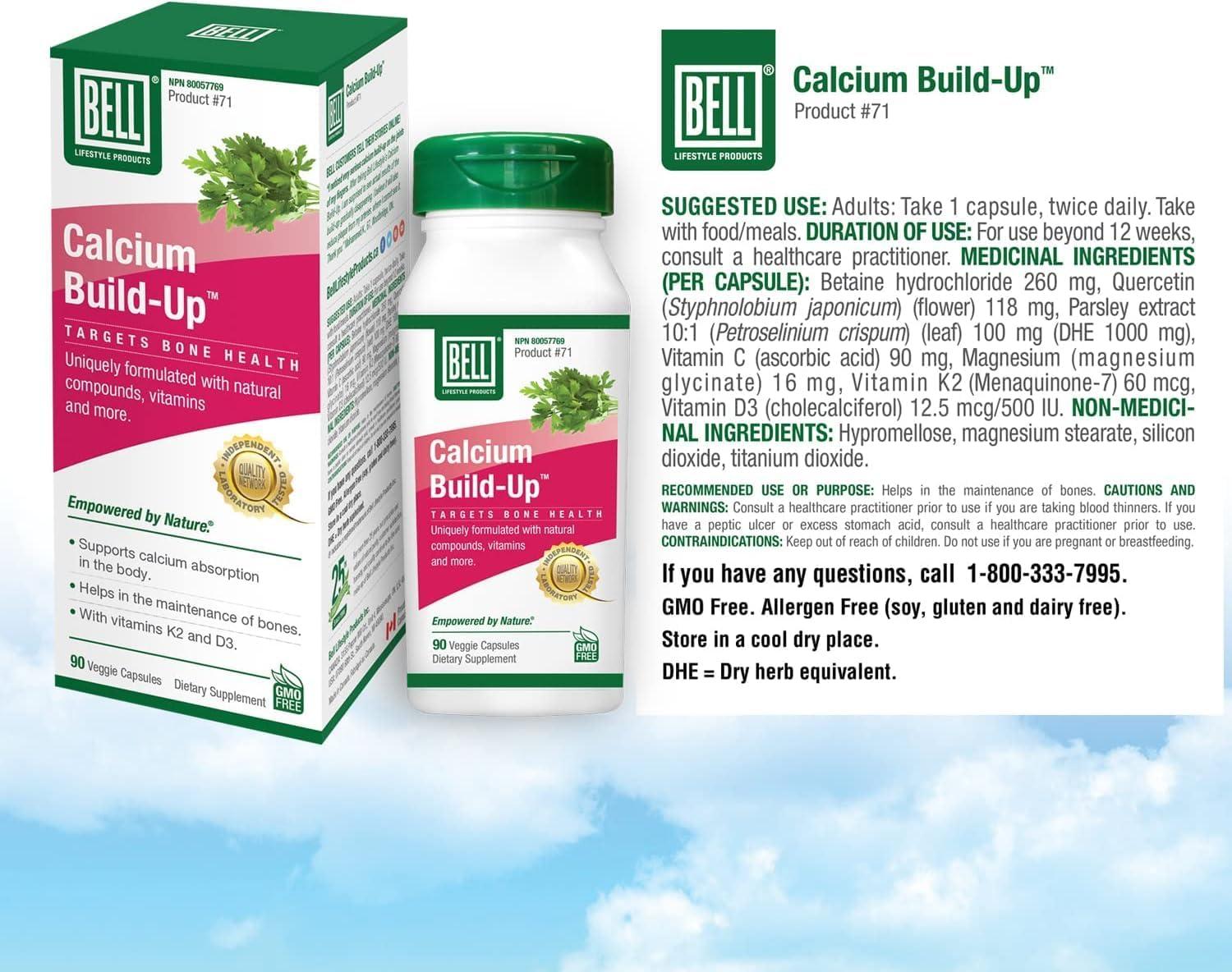 Bell Calcium Build-Up -Helps reduce calcium build-up (calcification) in ...