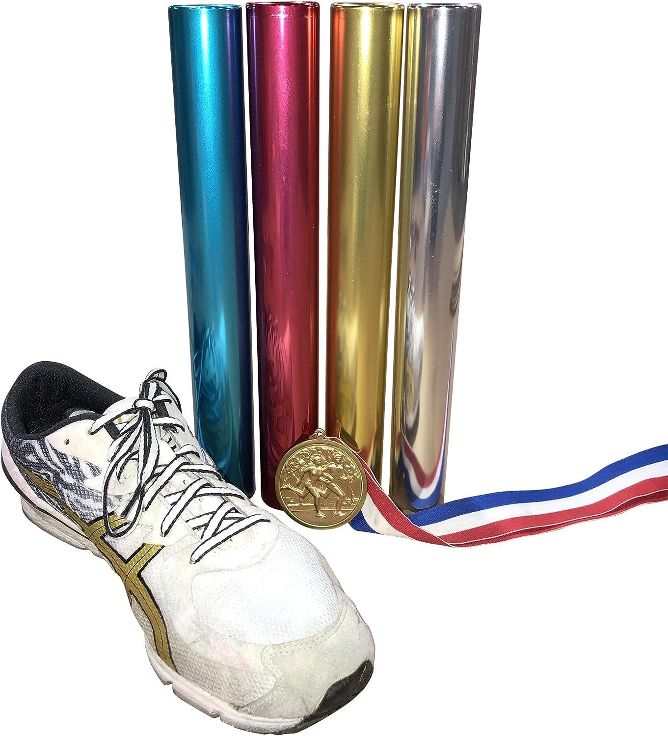 Ace Creations Aluminum Relay Batons for Track and Field Races, Gym, Phy ...