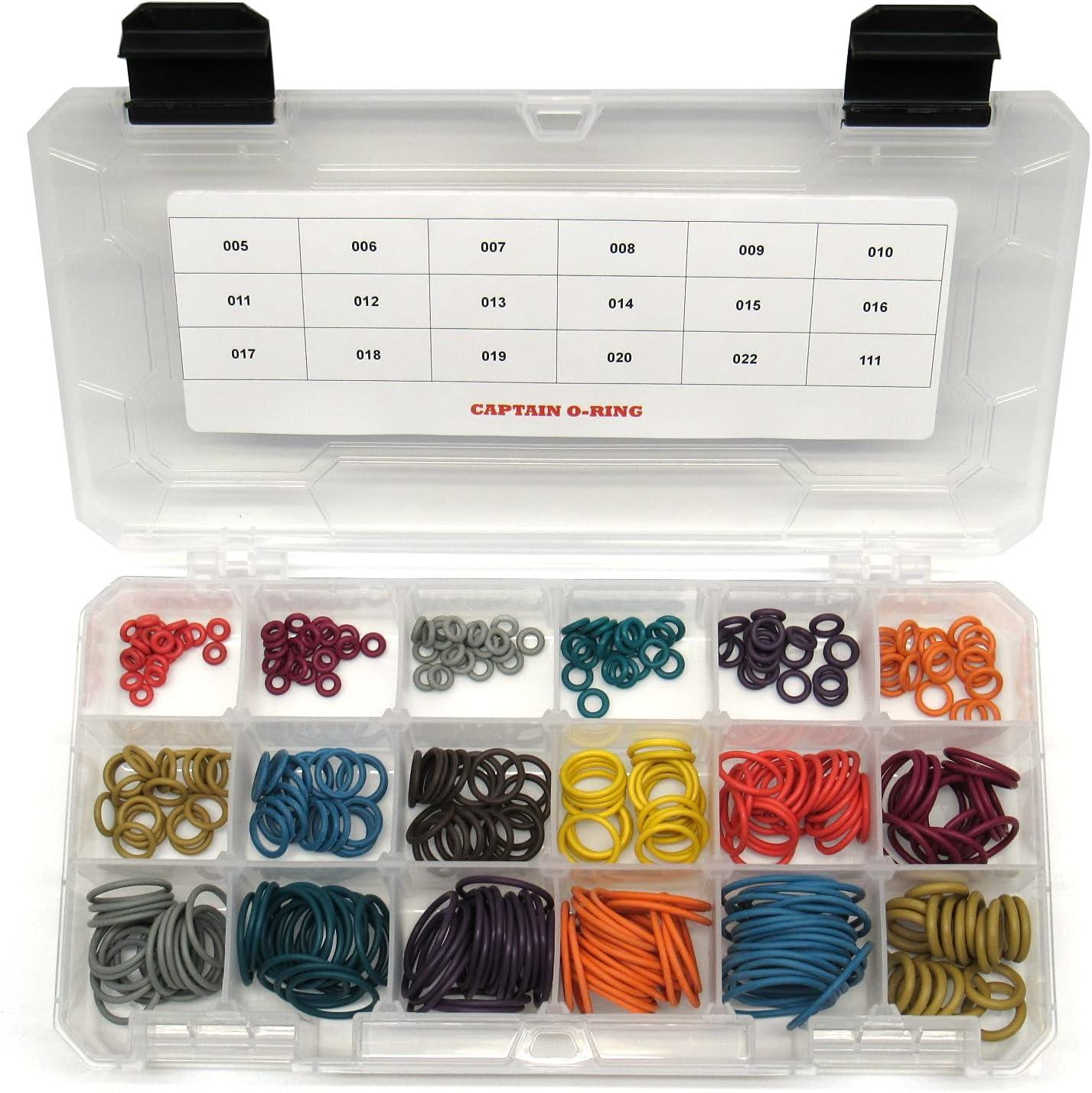 Captain O-Ring Players Kit Large Color Coded Master Paintball Oring Kit ...