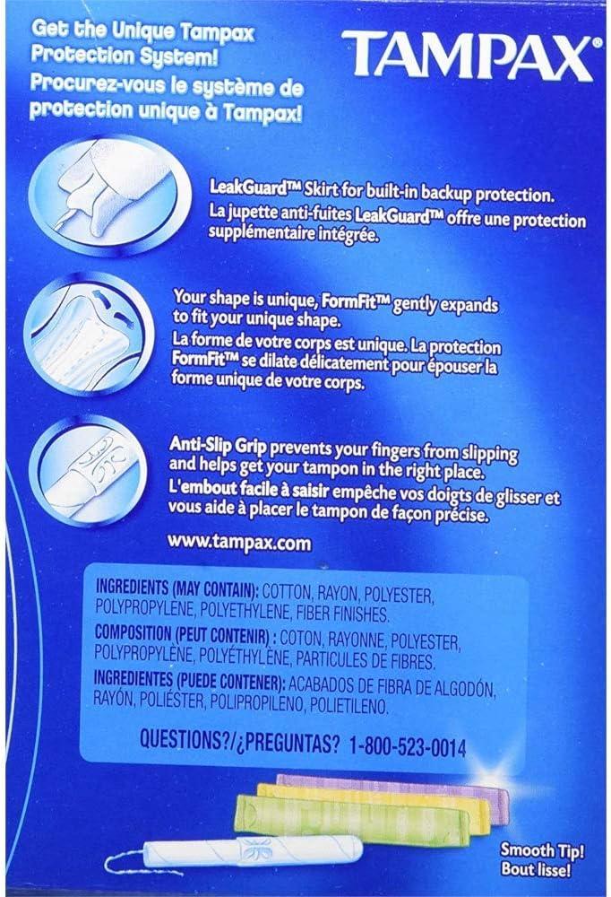 Tampax Multipax Unscented 40 Tampons - Convenient Bulk Pack | Buy Now ...