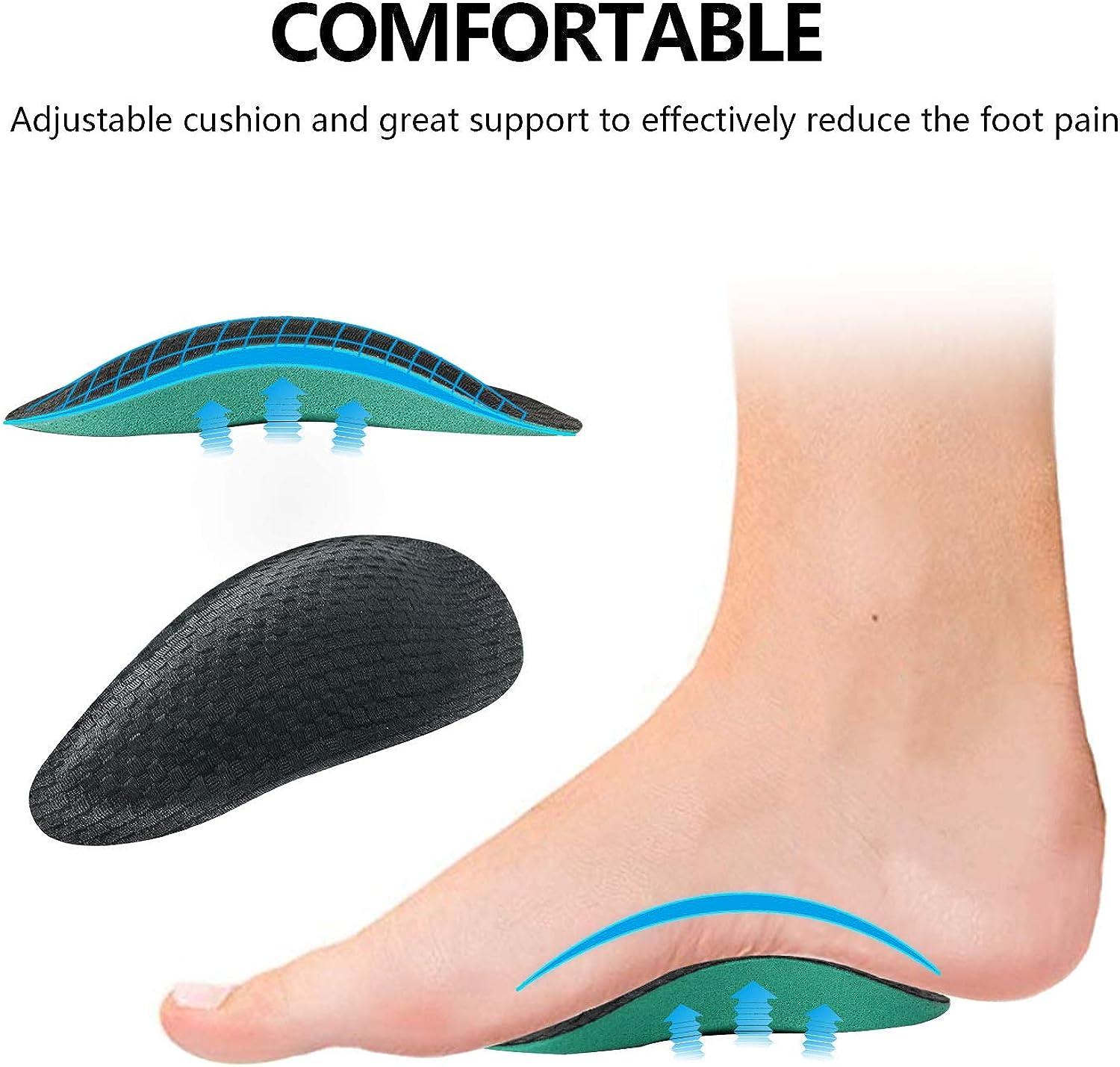NICEWIN Foot Arch Support Brace for Plantar Fasciitis & Heel Pain ...