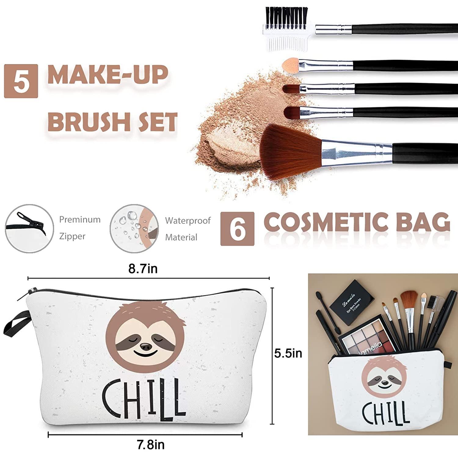 sloth makeup brushes