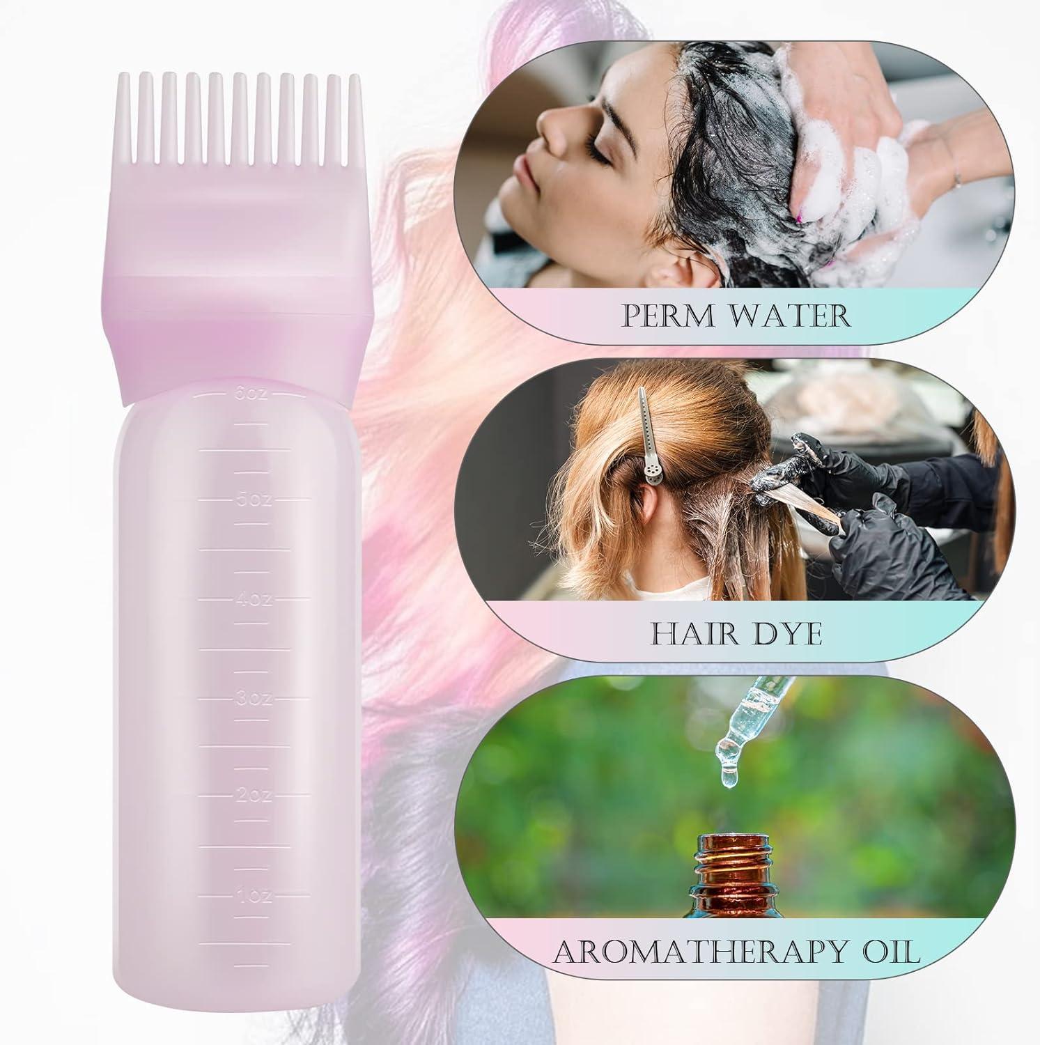 Hbaid Root Comb Applicator Bottle Hair Dye Applicator Brush 2 Pack ...