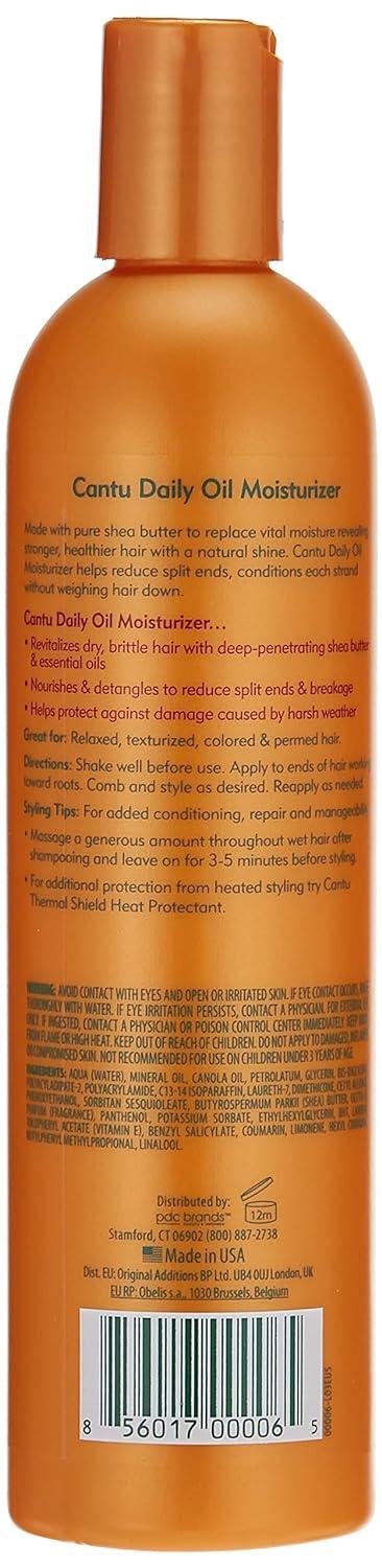 Cantu Shea Butter Daily Oil Moisturizer 13oz (Pack of 4) - Hydrating ...