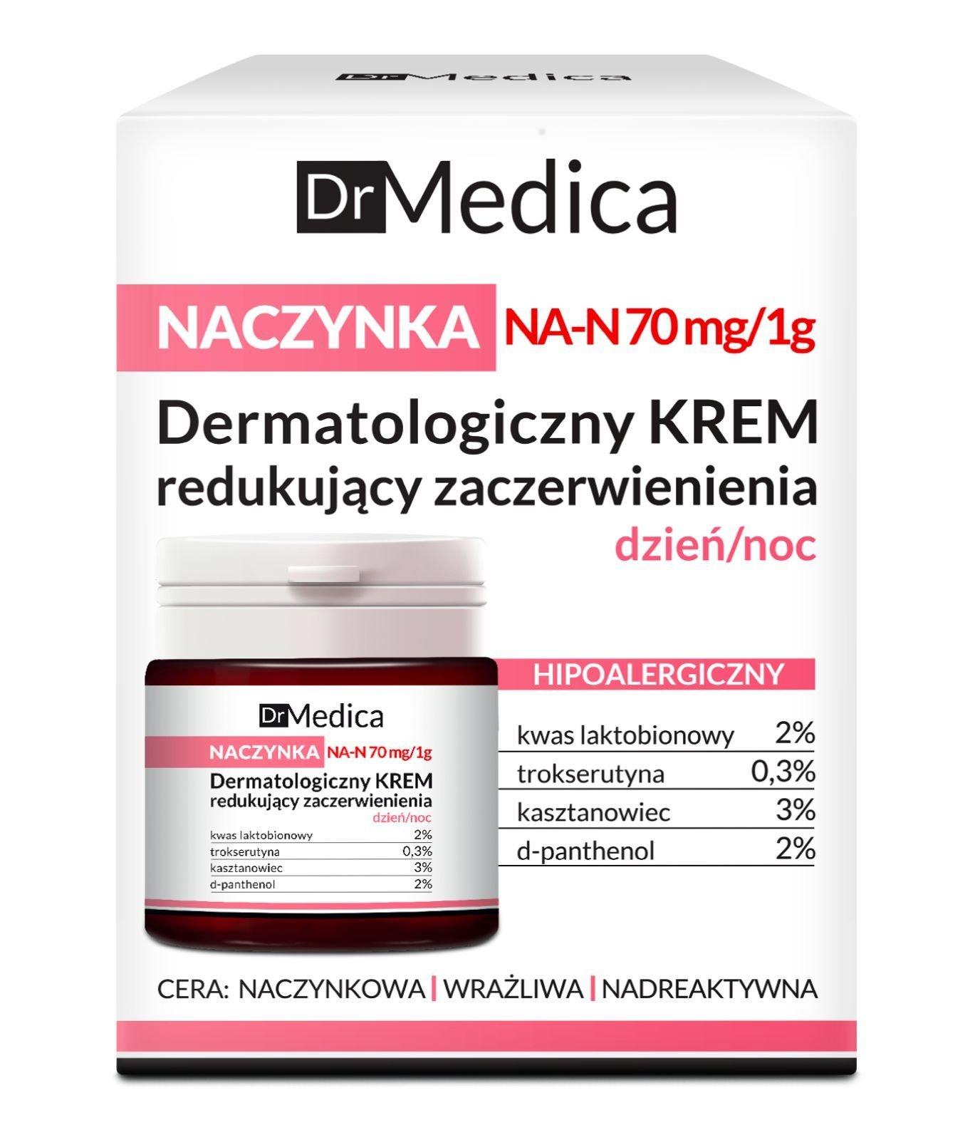 Bielenda Dr Medica Capillaries Dermatological Face Cream Reducing Skin ...