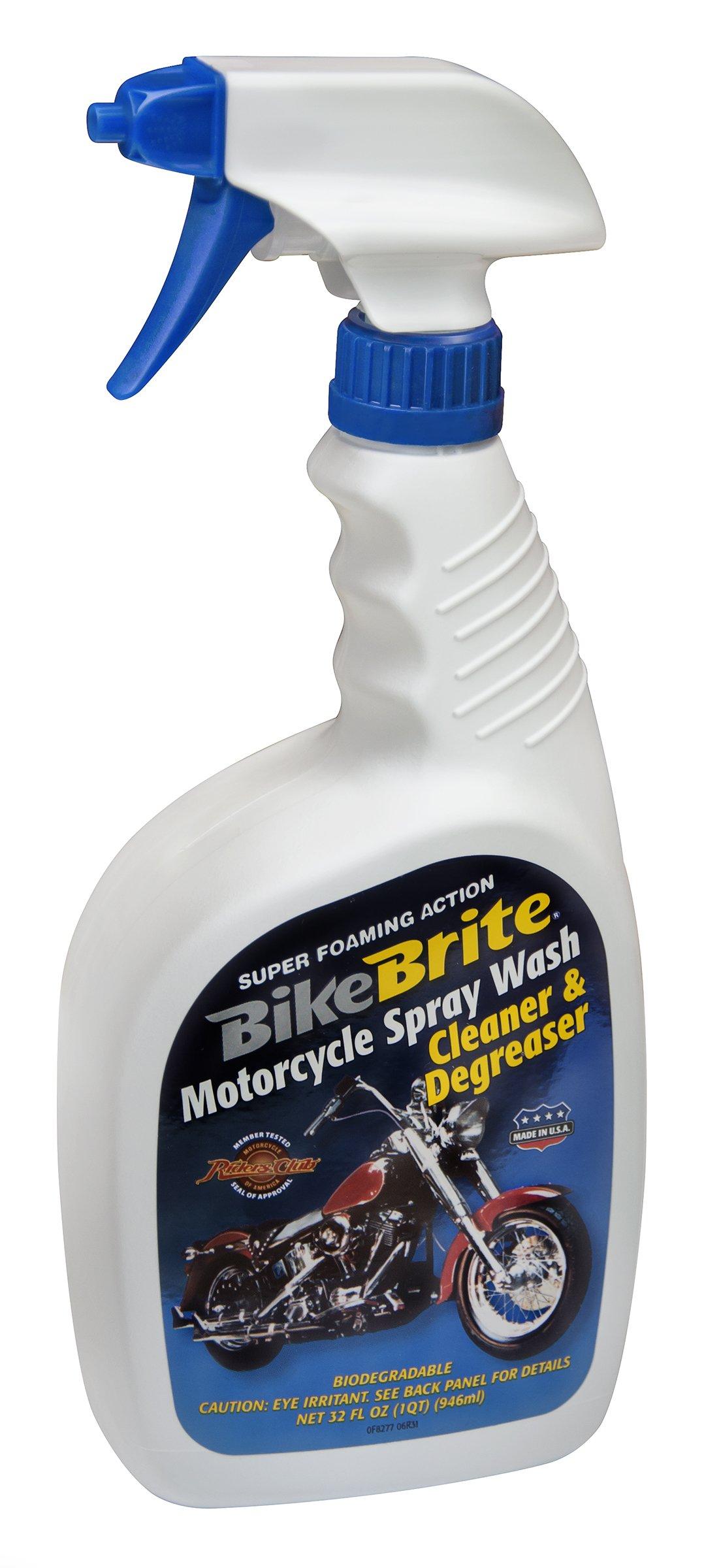 Bike Brite MC44 Motorcycle Spray Wash Cleaner & Degreaser - 32 fl. oz ...