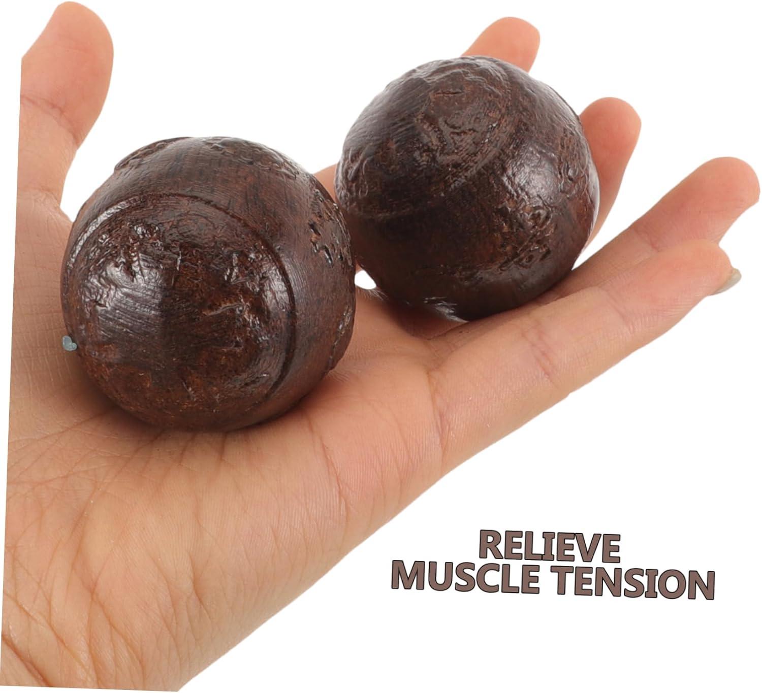 Beaupretty Fitness Handball Massage Handles - Stress Relief ...