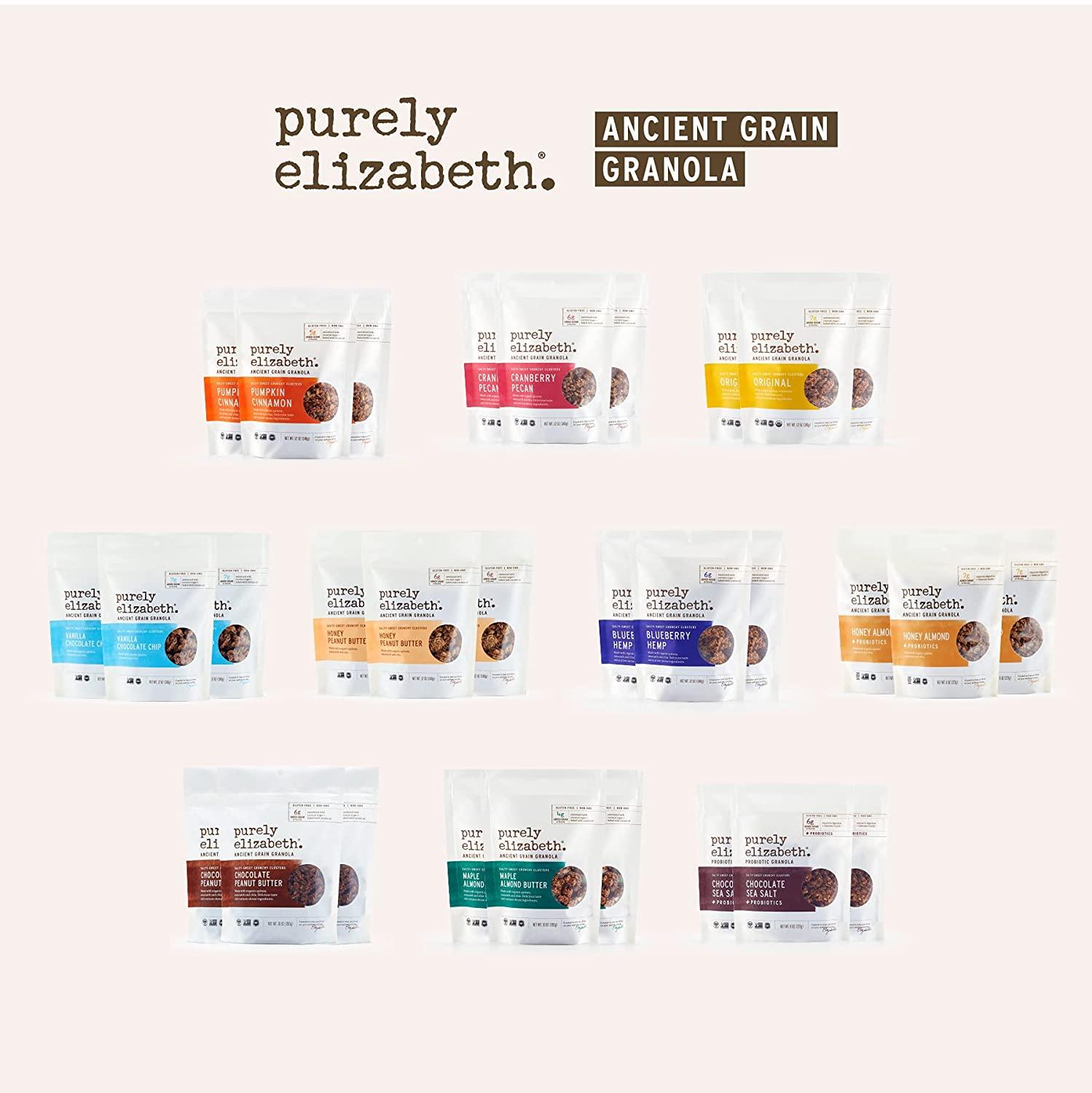 Purely Elizabeth Ancient Grain Granola Maple Almond Butter (3 ct ...