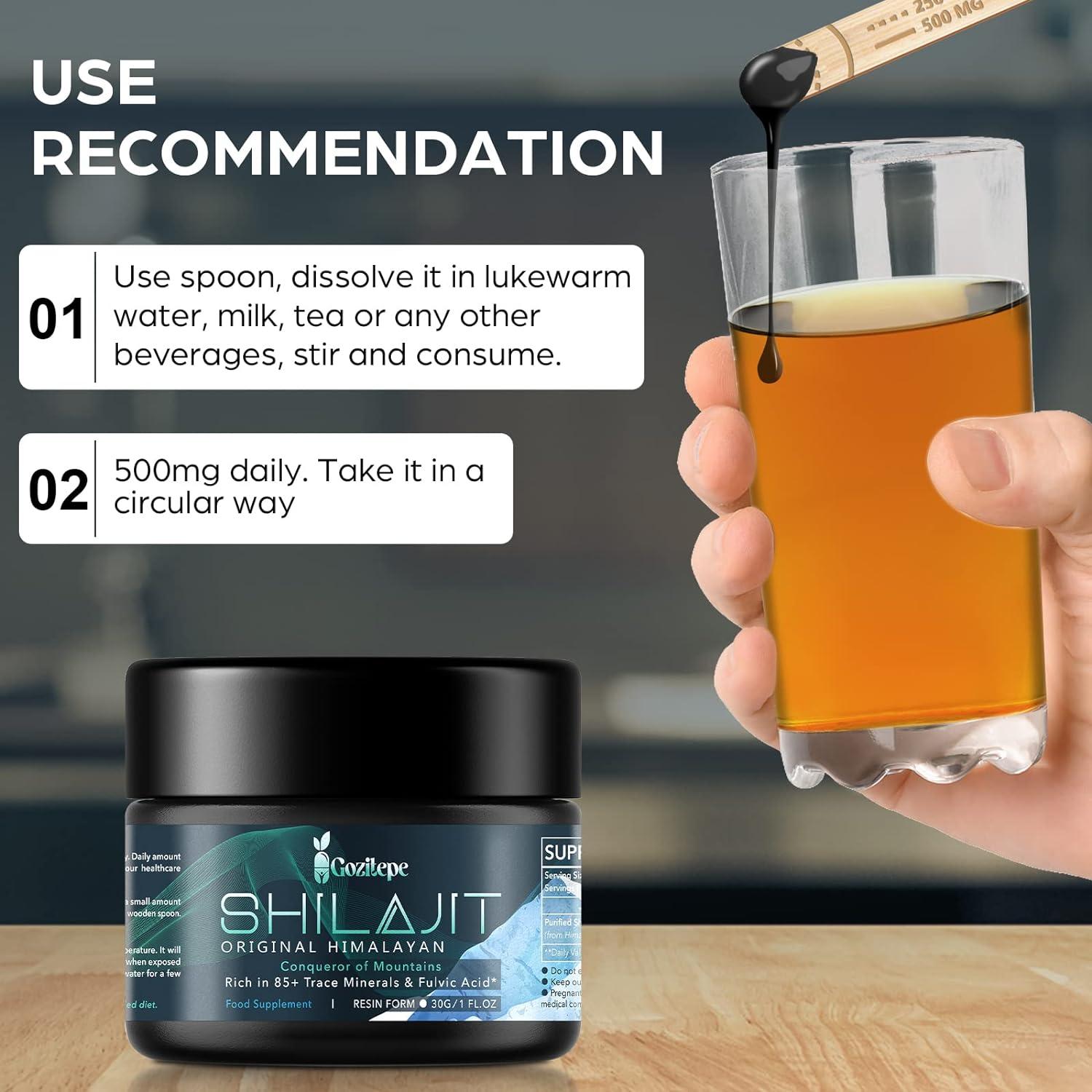 Pure Himalayan Shilajit Resin - 30g for 2 Months Supply | Vegan Energy ...