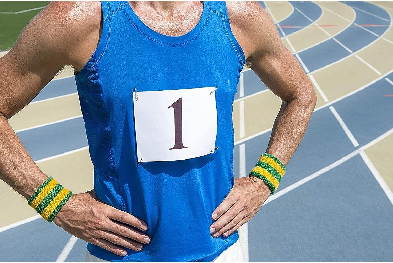 Juvale Race Bibs - 1-100 Competitor Running Bib Numbers for Marathon ...