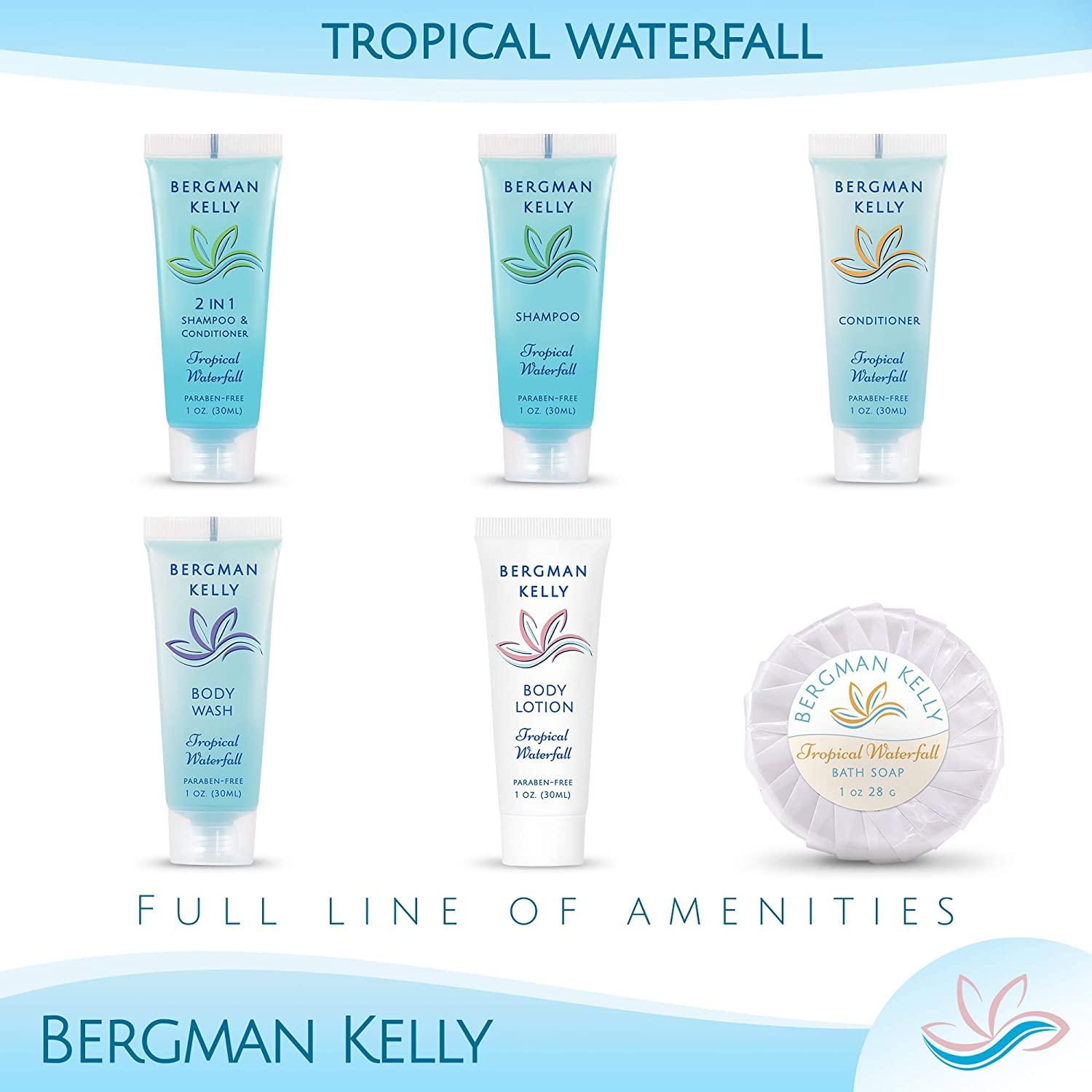 BERGMAN KELLY Travel Size Lotion 1 fl oz 200 PK Tropical Waterfall ...