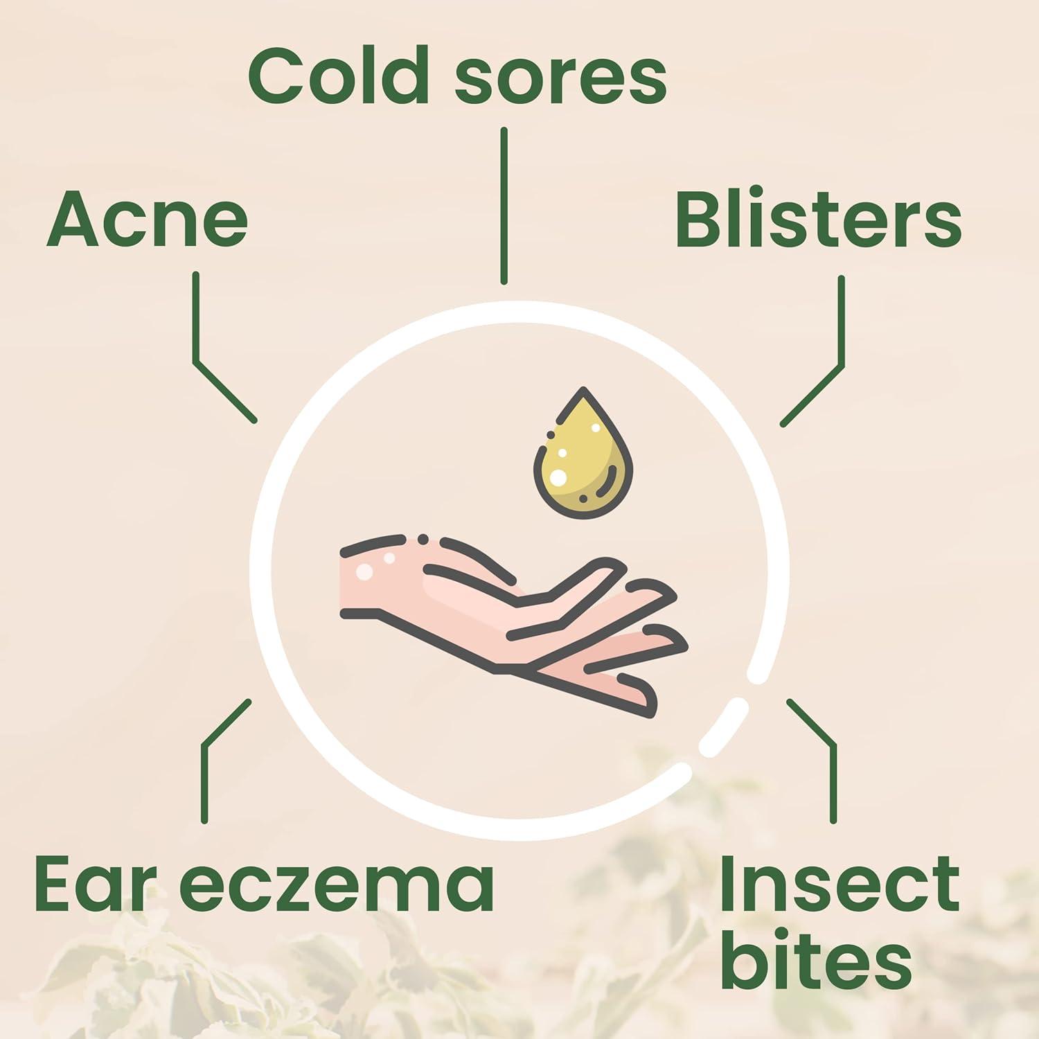 Balmonds Tea Tree Balm for Cold Sores Fungal Conditions Acne Spots and ...