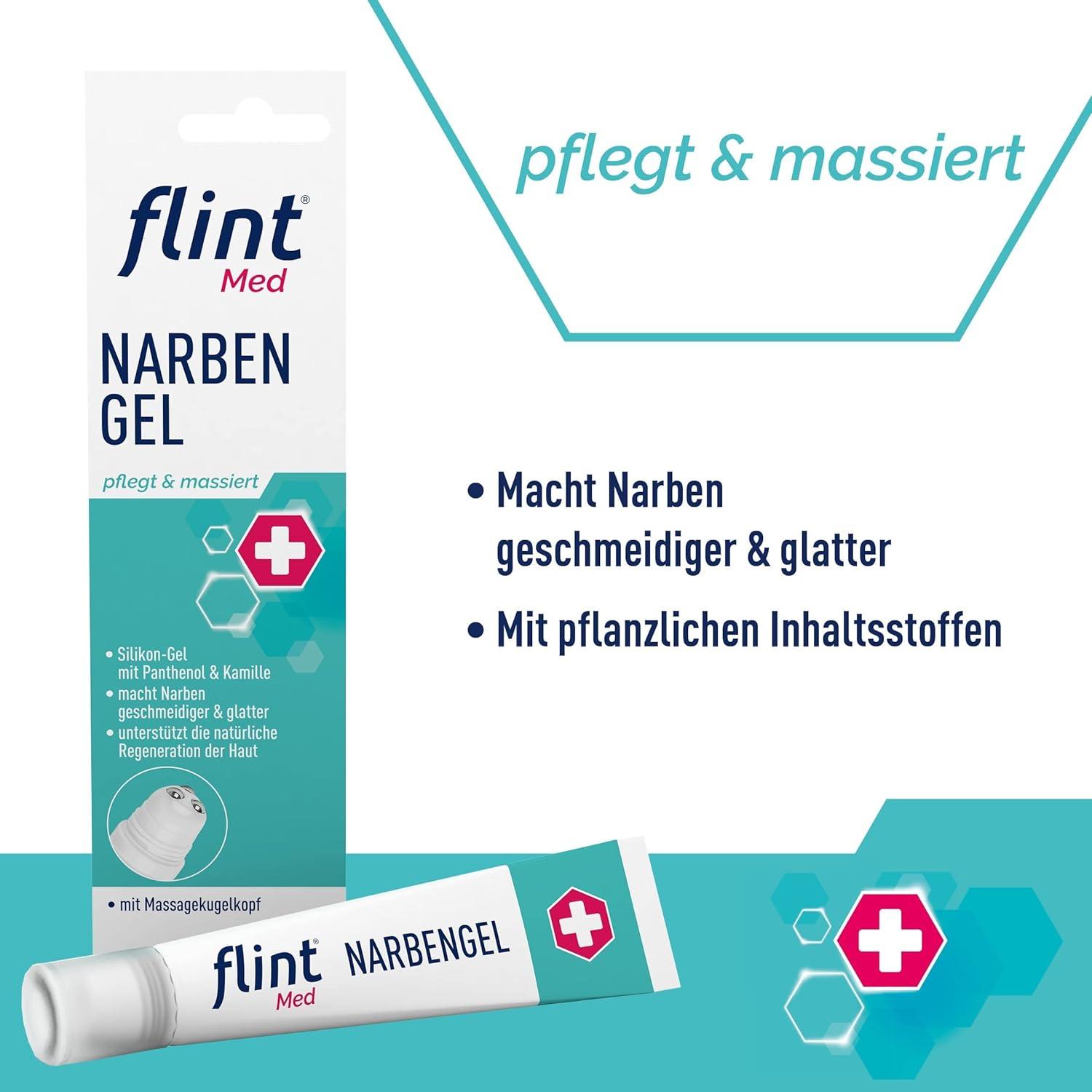 Flint Med Scar Roller 17 ml - Effective Treatment for Fresh & Old Scars ...