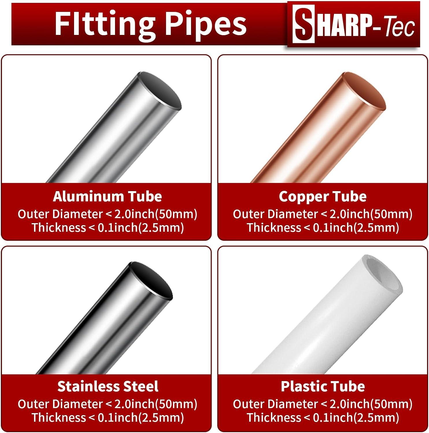 Sharp-tec Adjustable Pipe Cutter - 5-50mm Pipe Slice Tube Cutter with ...