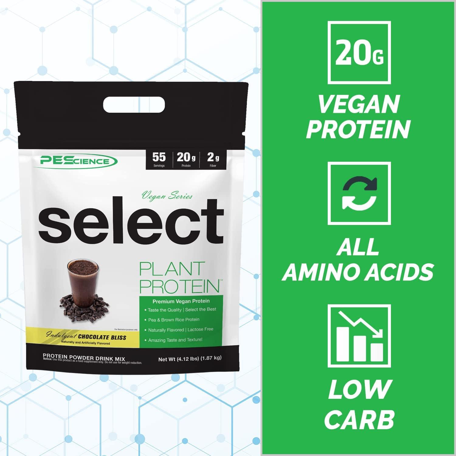 PEScience Select Vegan Chocolate Bliss Protein Powder - 1870g