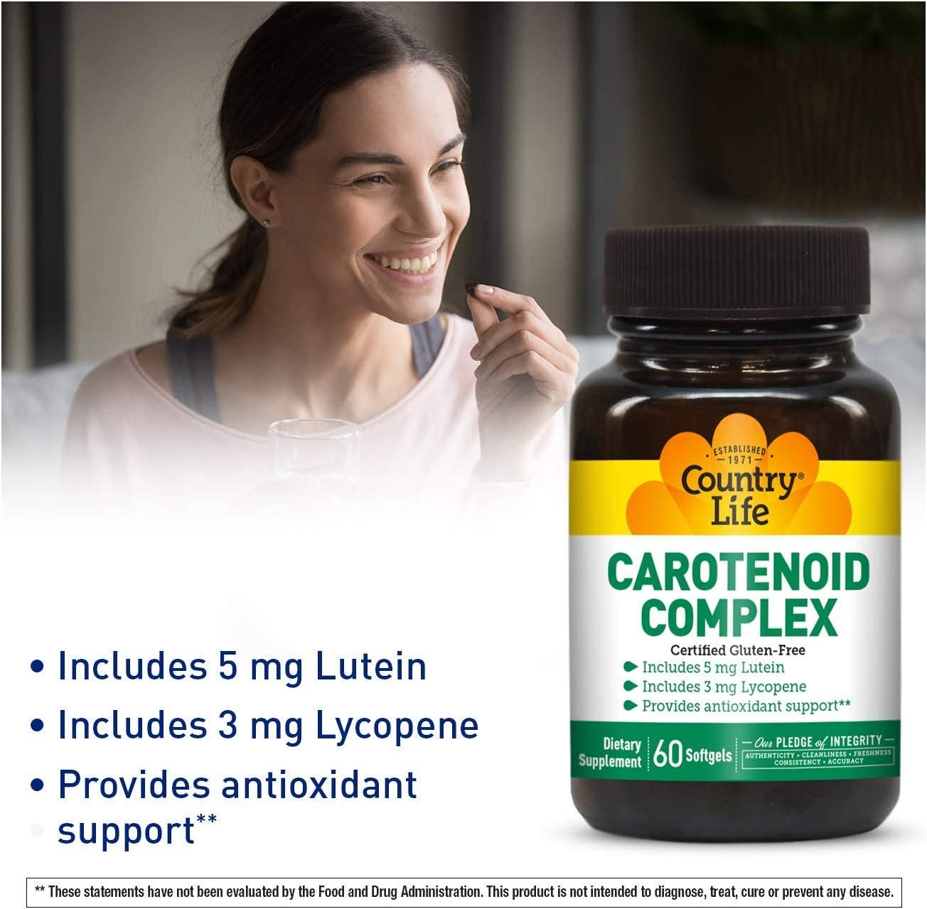 Country Life Carotenoid Complex 60-Count - Pack of 1 | Buy Now with ...