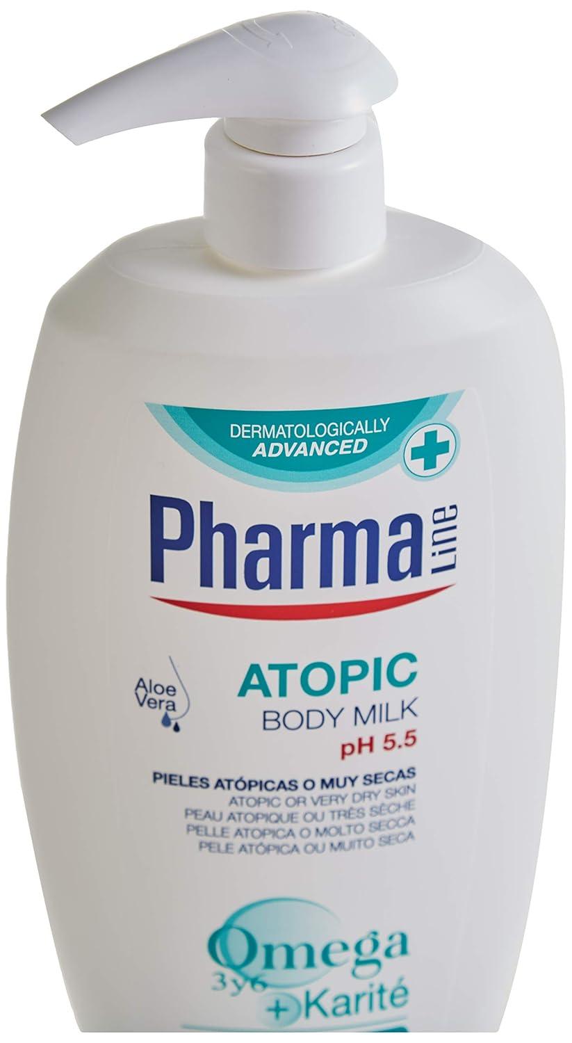 Pharmaline Body Milk Atopic 500ml - Crema Hidratante Sin Siliconas Parabenos ni Sulfatos para ...