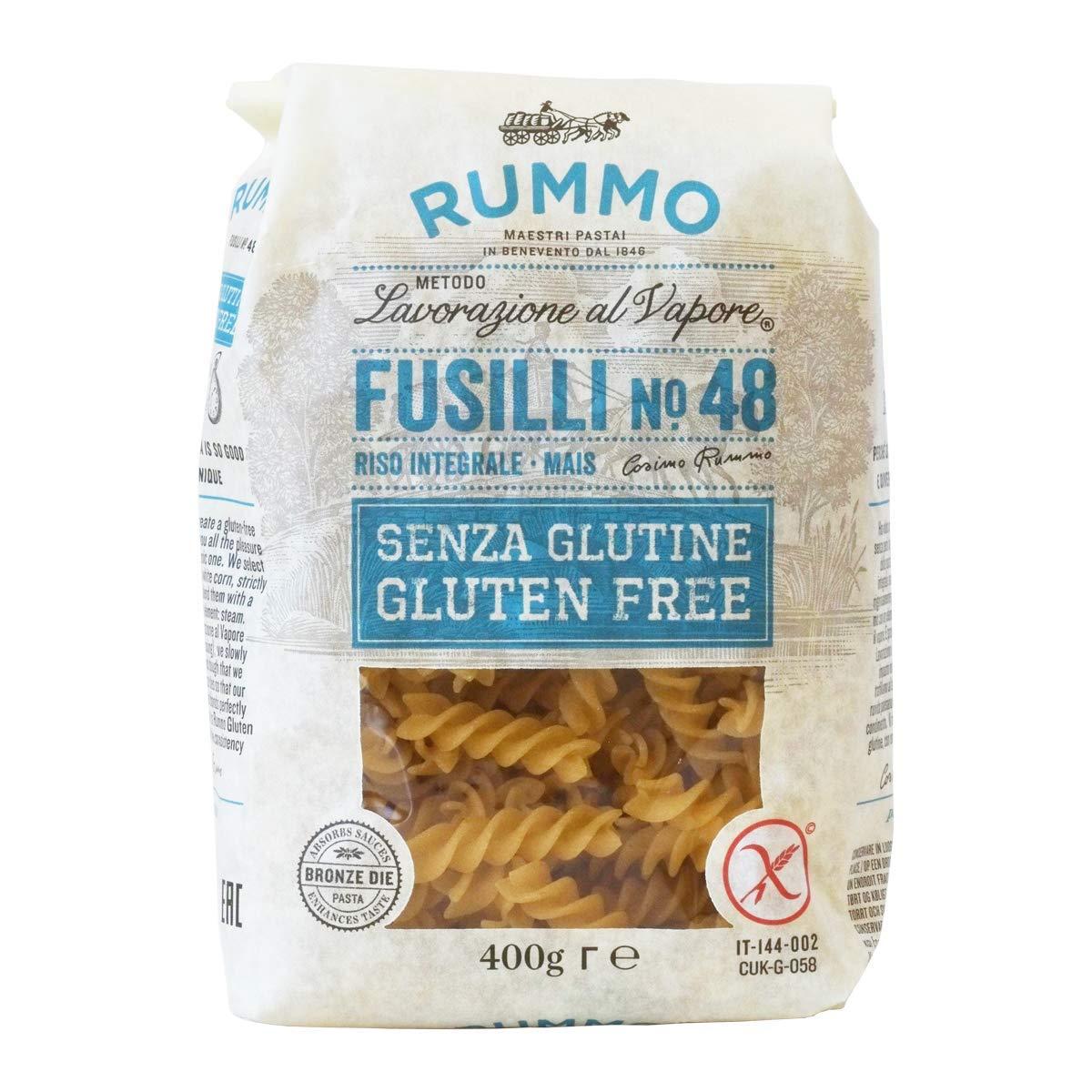 Rummo Fusilli N 48 Gluten Free 400g - 14 oz | Authentic Italian Pasta ...