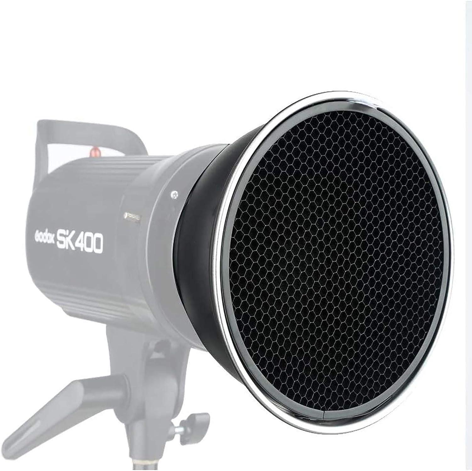 Godox 7 Standard Reflector Diffuser with Honeycomb Grid for Bowens ...