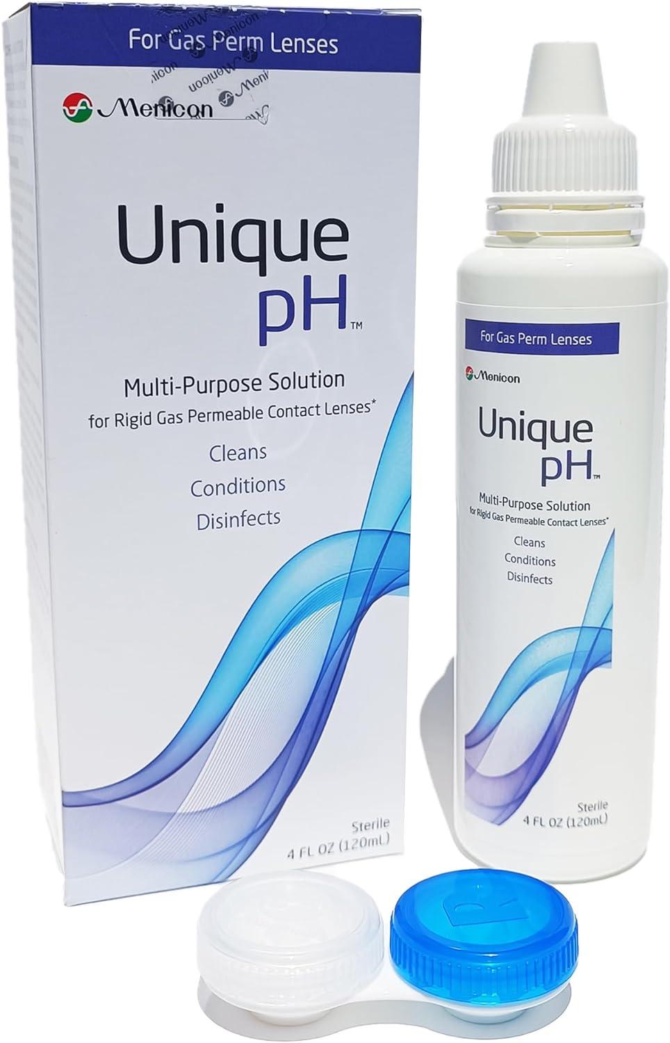 Buy Menicon Unique pH Multi-Purpose Solution & DMV Scleral Cup Bundle ...