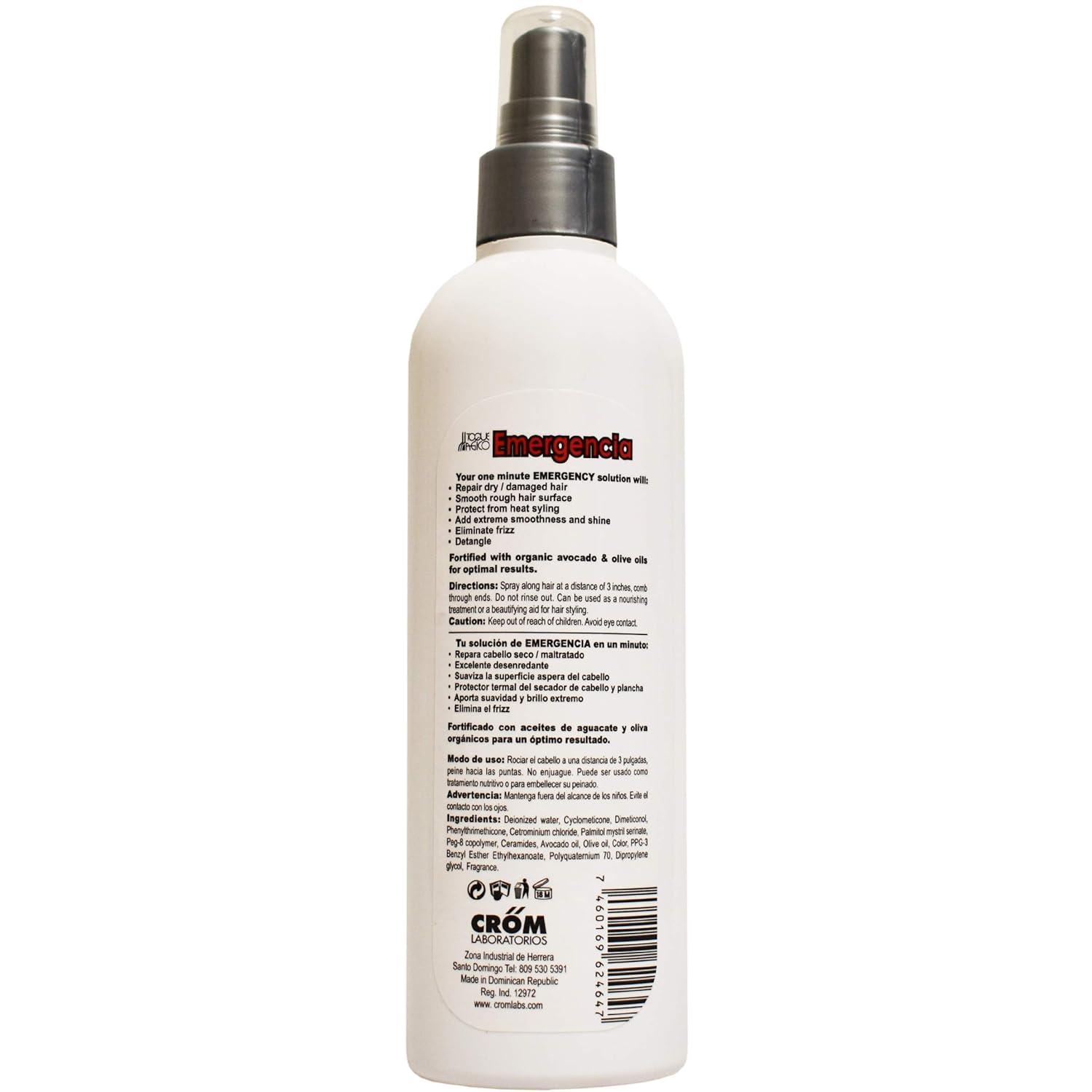 Toque Magico Emergencia Control Volumen - Suavizante Leave-In 8 oz ...