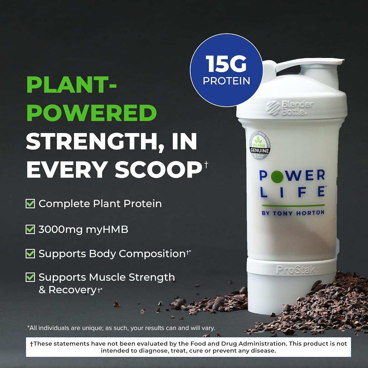 Buy POWERLIFE Tony Horton High Impact Plant Protein Powder - Vegan Keto ...