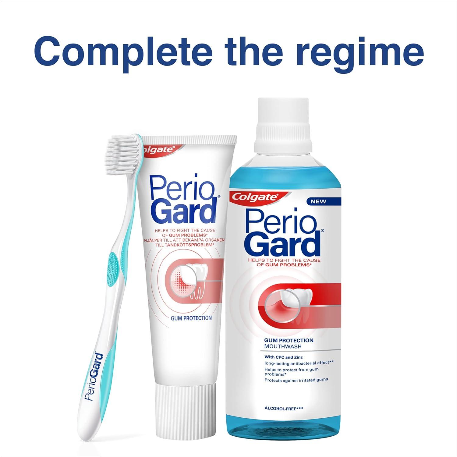 COLGATE PerioGard Gum Protection Soft Toothbrush - Gentle Plaque ...