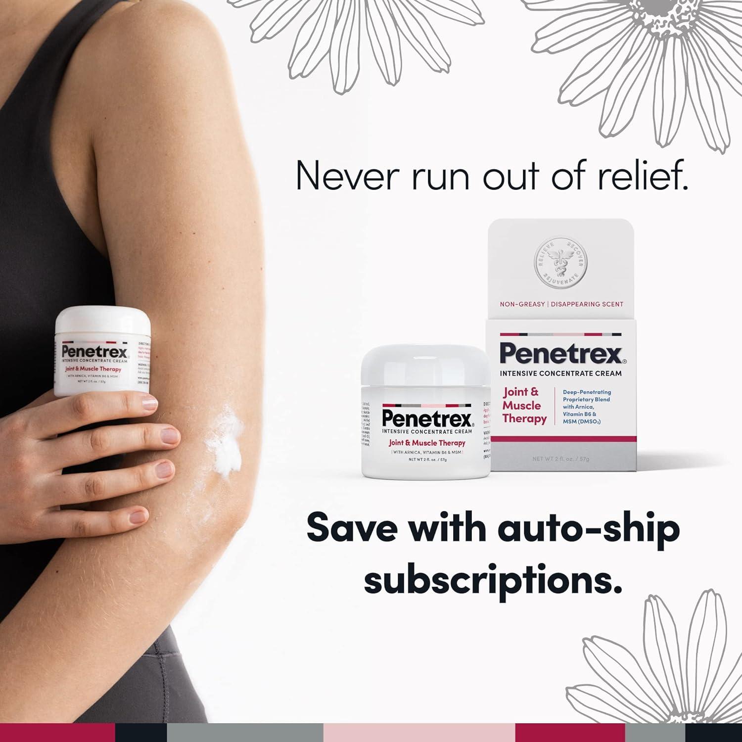 Penetrex Joint & Muscle Therapy 2oz Cream (3-Pack) | Intensive ...