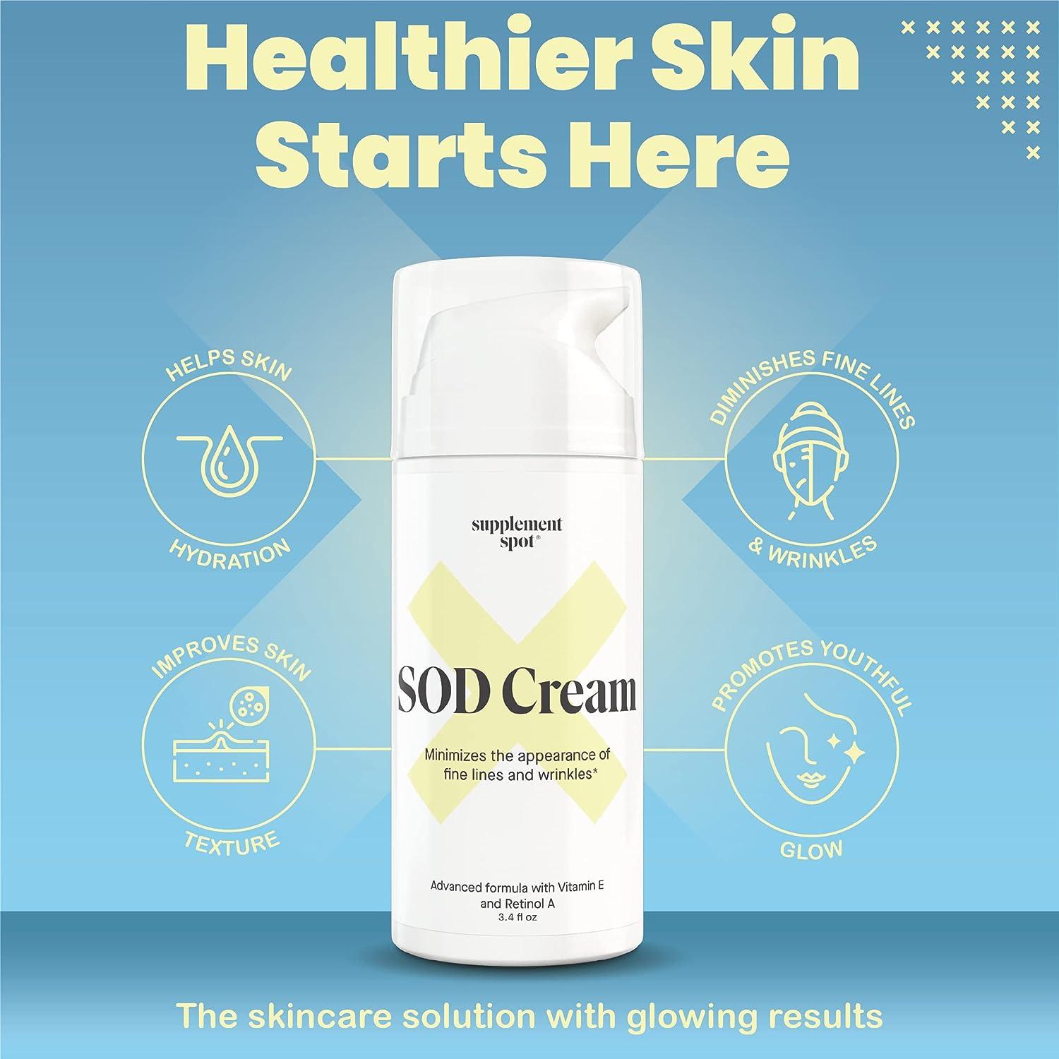 Superoxide Dismutase SOD Anti Aging Cream - Repair Fine Lines ...