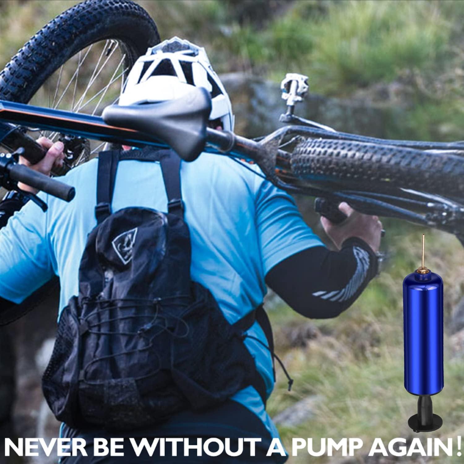 Portable Ball Pump with Needles and Nozzles for Sports Balls and ...