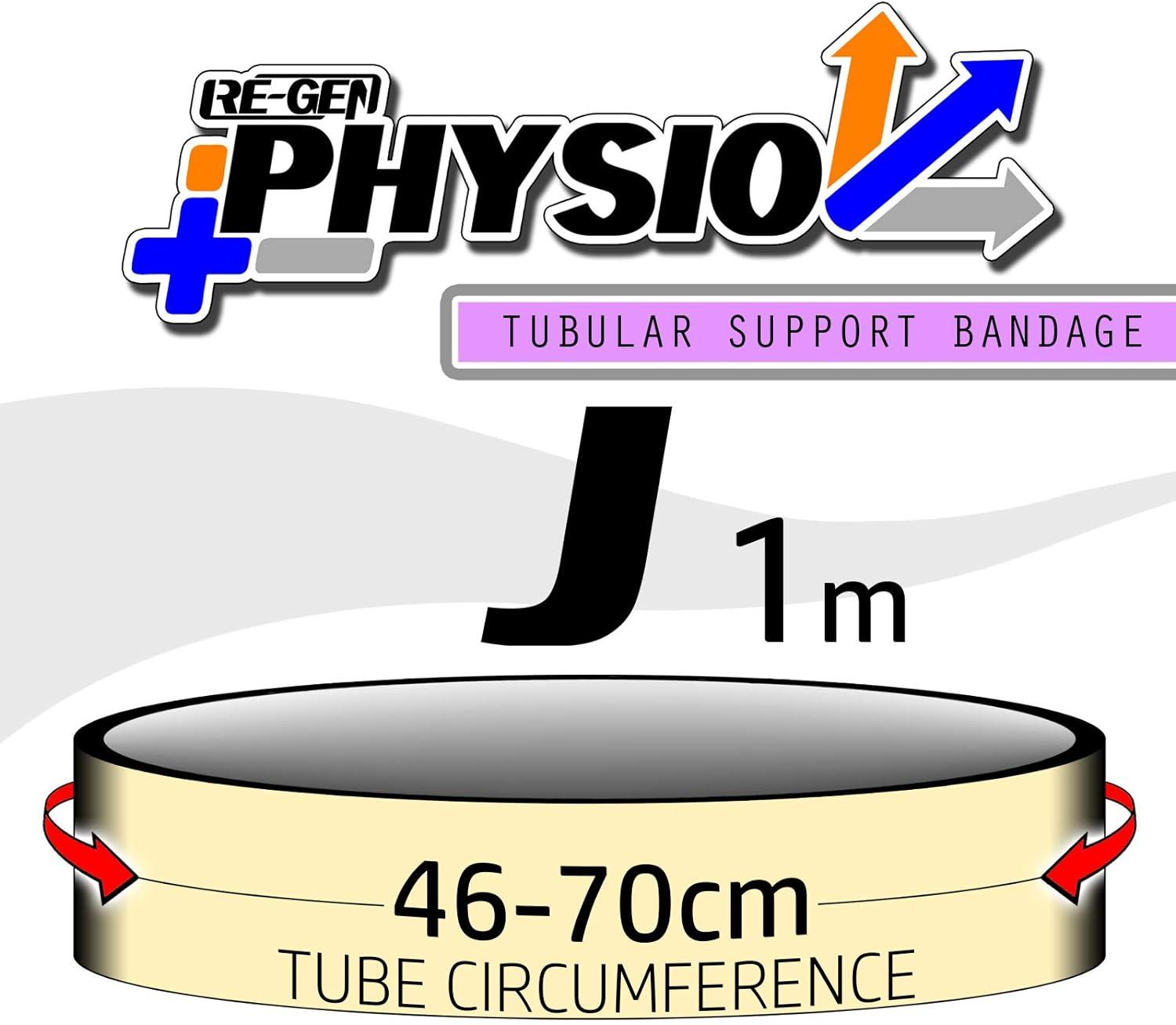RE-GEN Tubular Compression Bandage Size J (18cm) for Limb Circumference ...