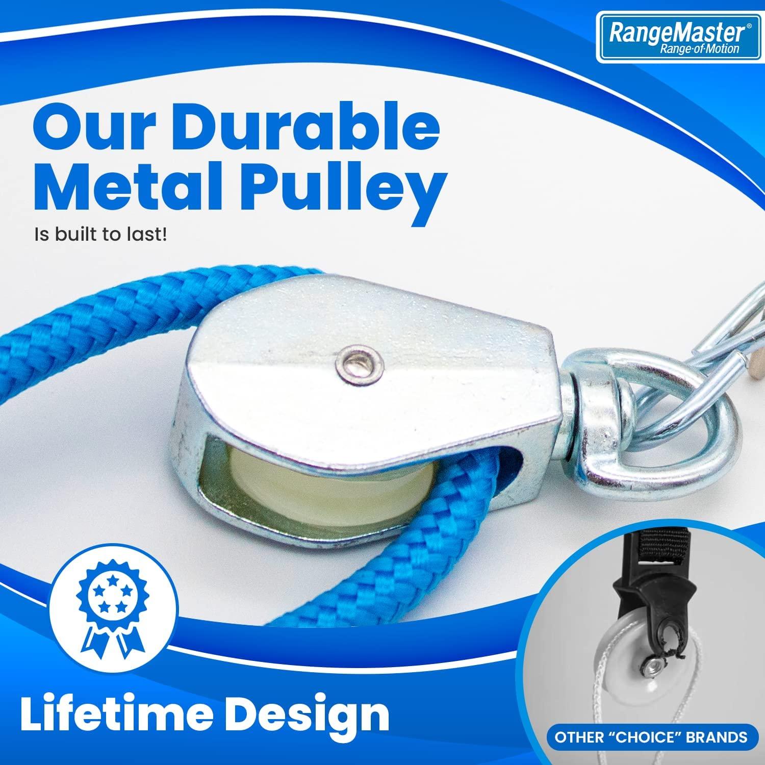 RangeMaster BlueRanger Shoulder Pulley with Patient Guide Aids Recovery and Rehabilitation Helps ...