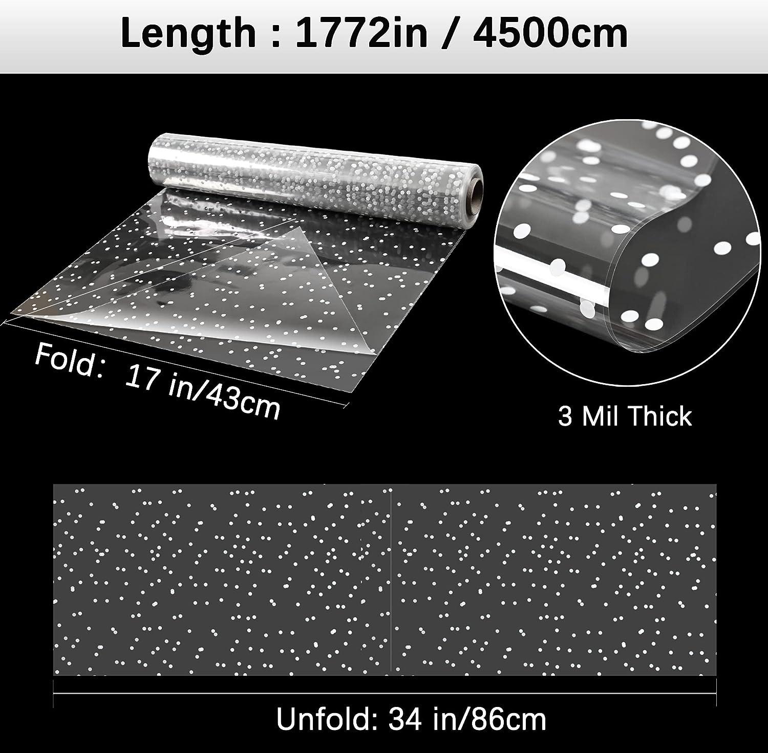 black cellophane sheet