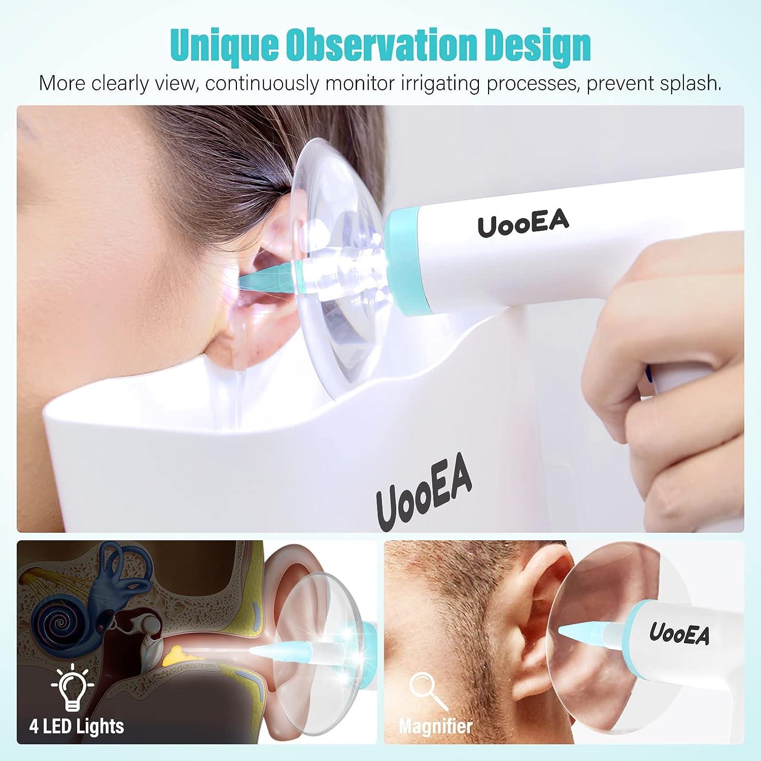 Electric Ear Wax Removal Tool - Rechargeable & Water-Powered Ear ...