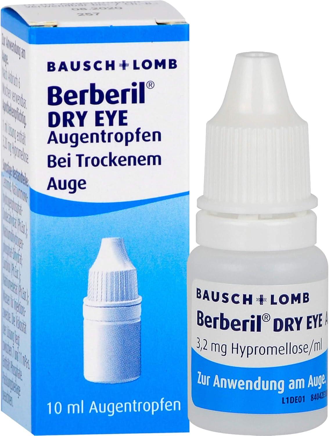 BERBERIL Dry Eye Drops 10ml | Soothing Relief for Dry Eyes | Fast ...