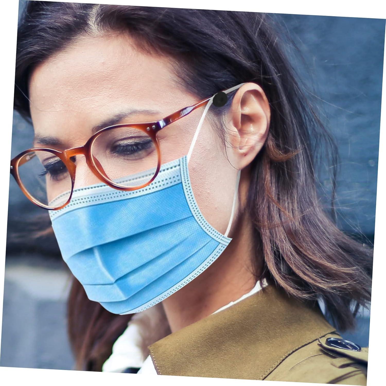 Nuobesty 30-Piece Masking Glasses & Ears Adult Snorkel Mask Mouth ...