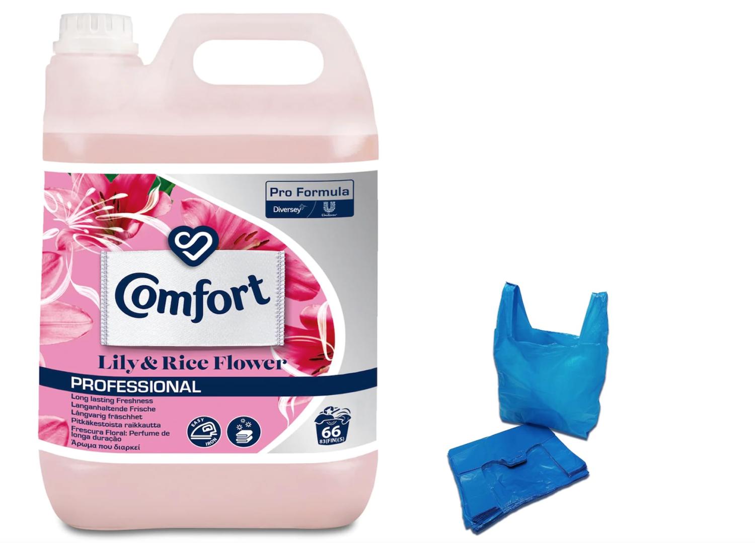 Comfort 5L Fabric Conditioner & Softner with Stay Fresh technology and ...