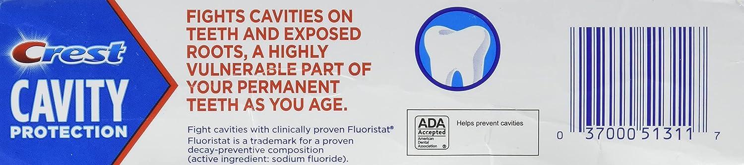 Crest Cavity Protection Toothpaste 4.2 Oz - Regular Paste for Optimal ...