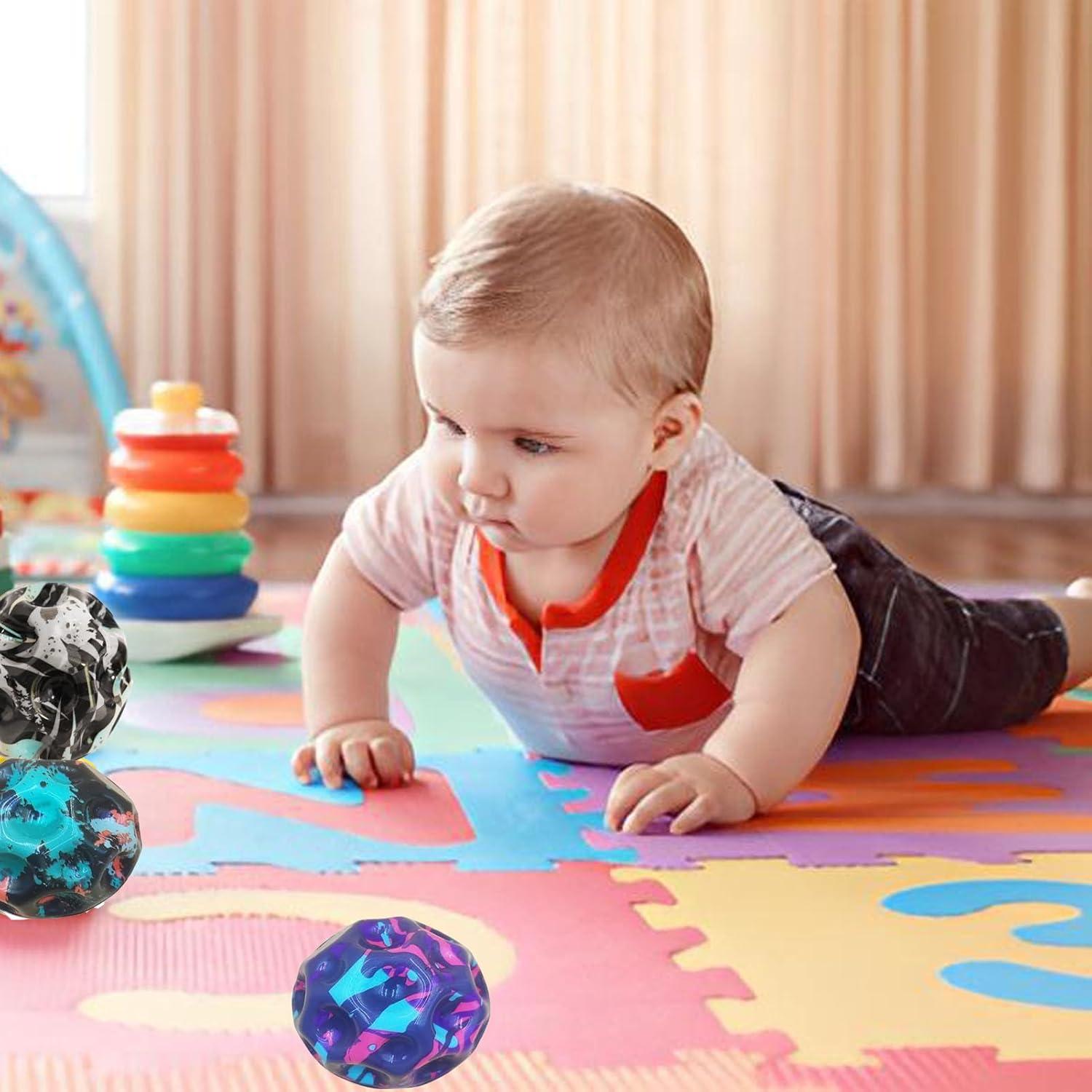 Buy Ykhsuaou 3-Piece Moon Ball Set - High Jumping Astro Bounce Balls ...