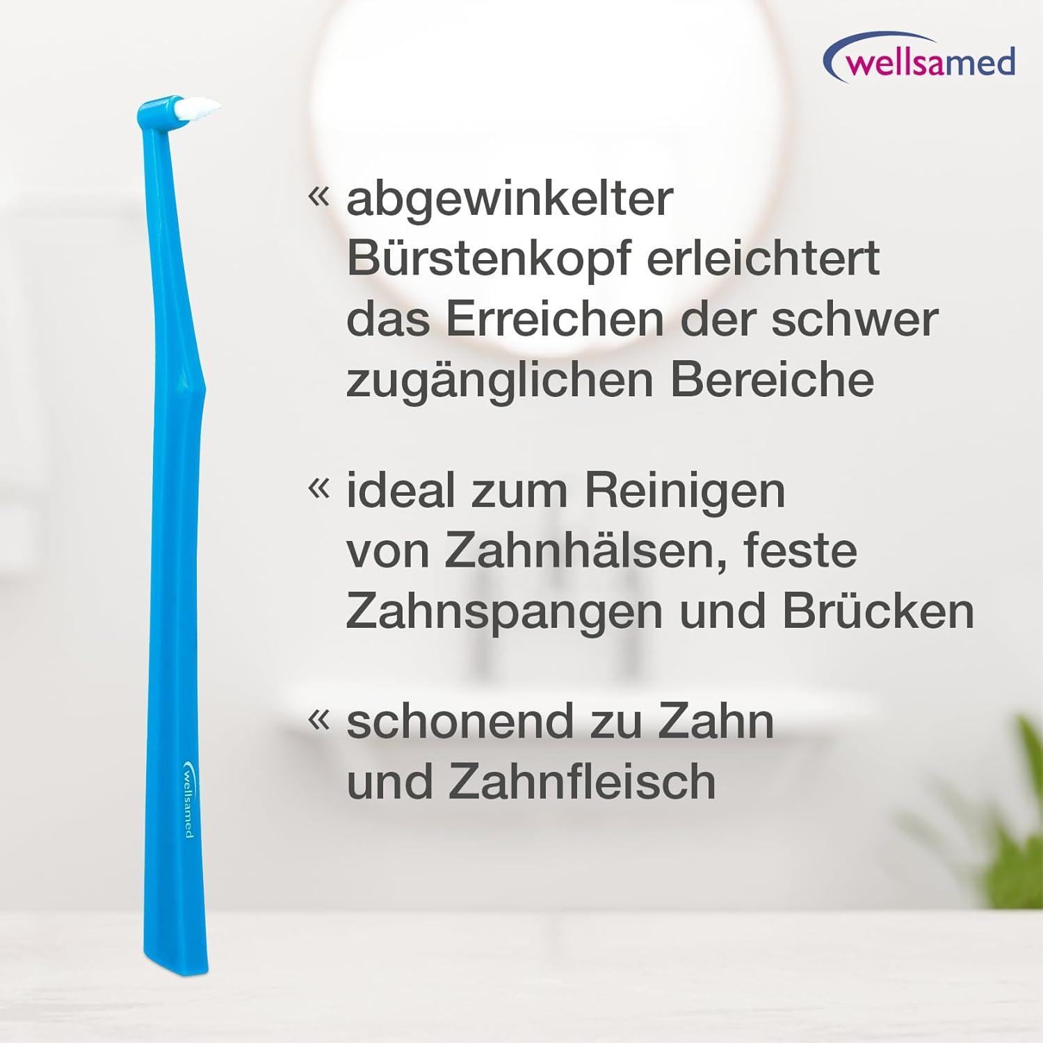 Wellsamed Value Pack - 5 Wellsatuft Single-Tuft Brushes for Bridges ...