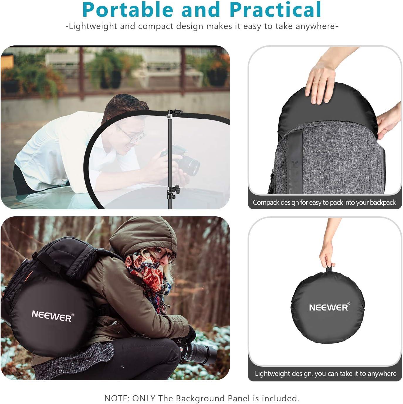 NEEWER 23.6x35in Light Diffuser Panel w/ Carry Bag - Soft White Fabric ...