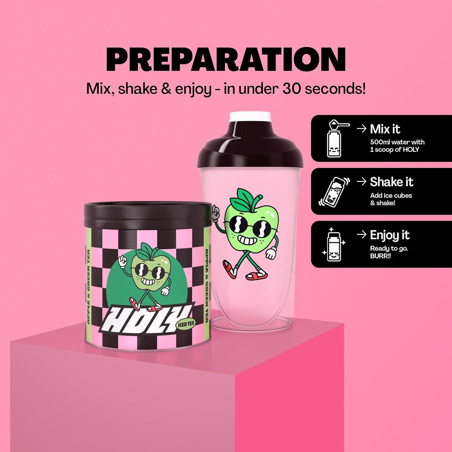 HOLY Iced Tea Apple | 50 portions with antioxidants & superfoods ...